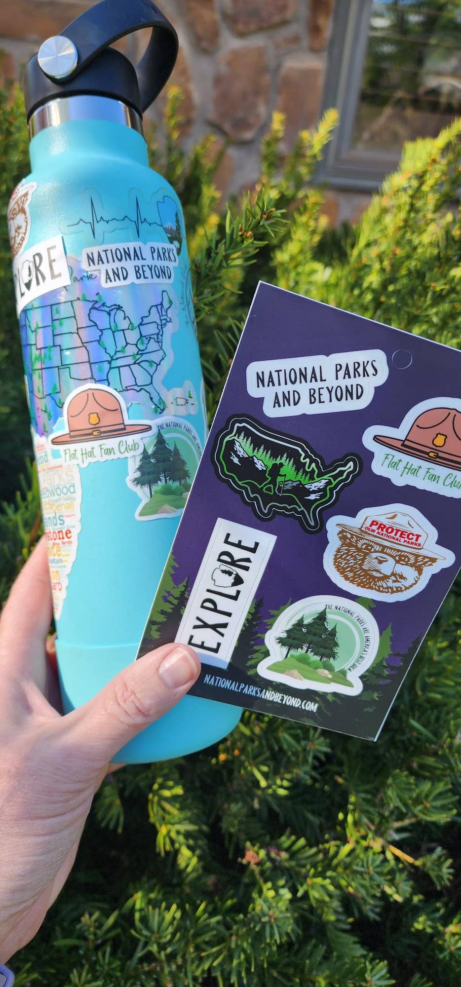 Wholesale National Parks Sticker Sheet - 6 Waterproof and UV Resistant ...