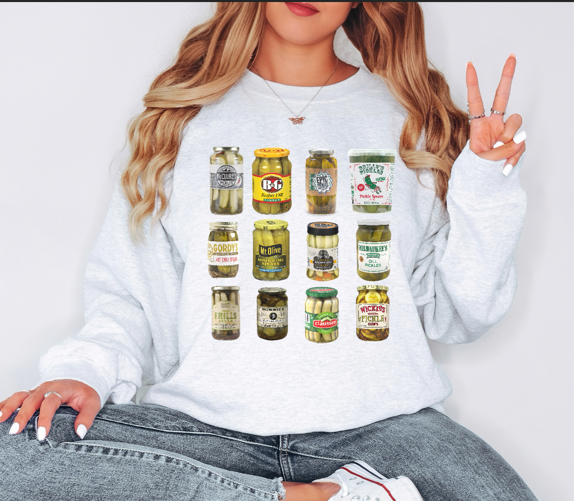 Wholesale Pickle Jar Sweatshirt for your store - Faire