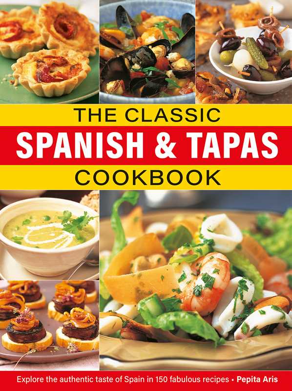 Wholesale Classic Spanish & Tapas Cookbook by Pepita Aris for your ...