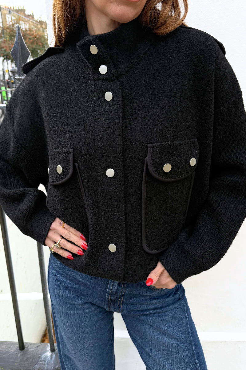 Wholesale Farrah Jacket - Black for your store - Faire