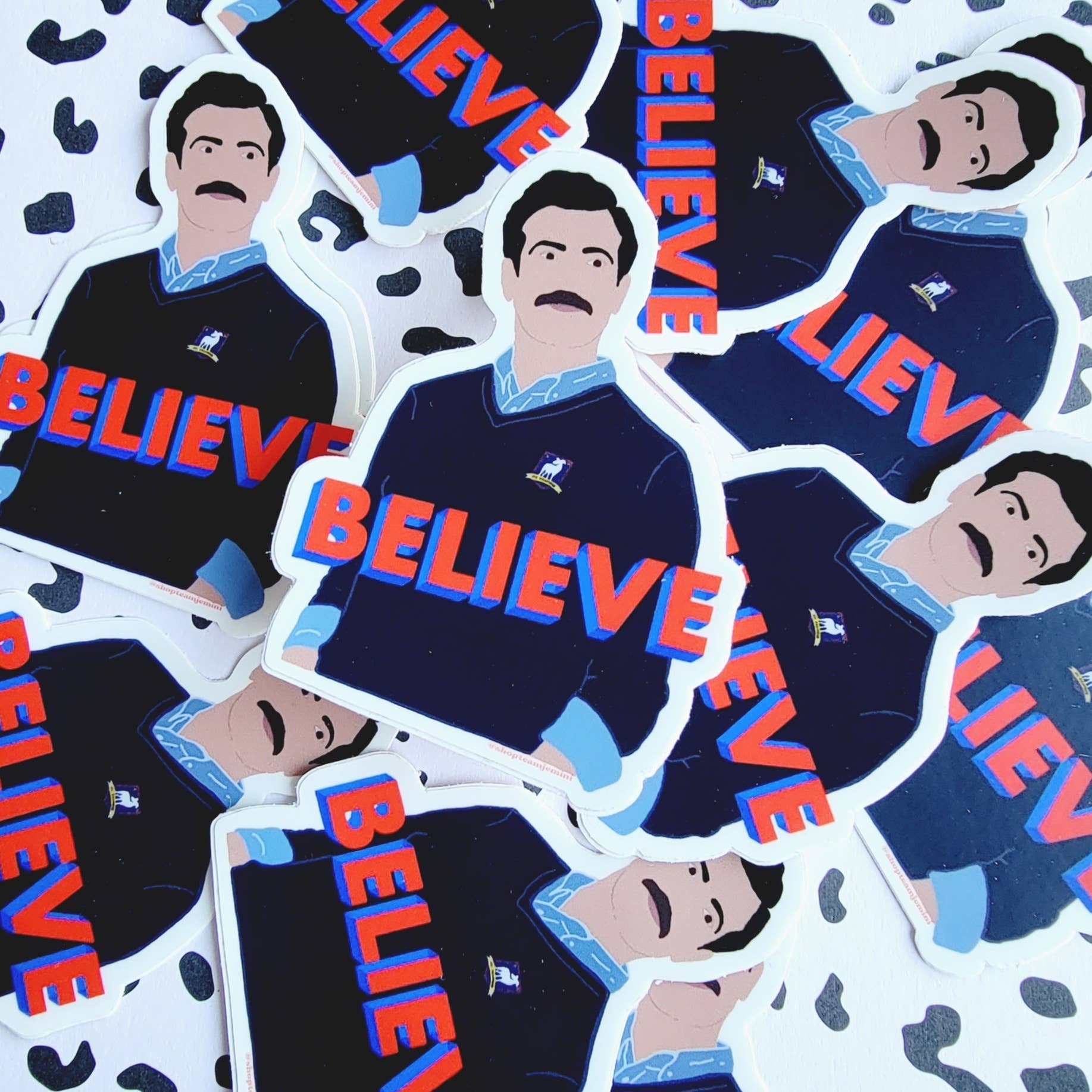 Wholesale ted lasso sticker for your store