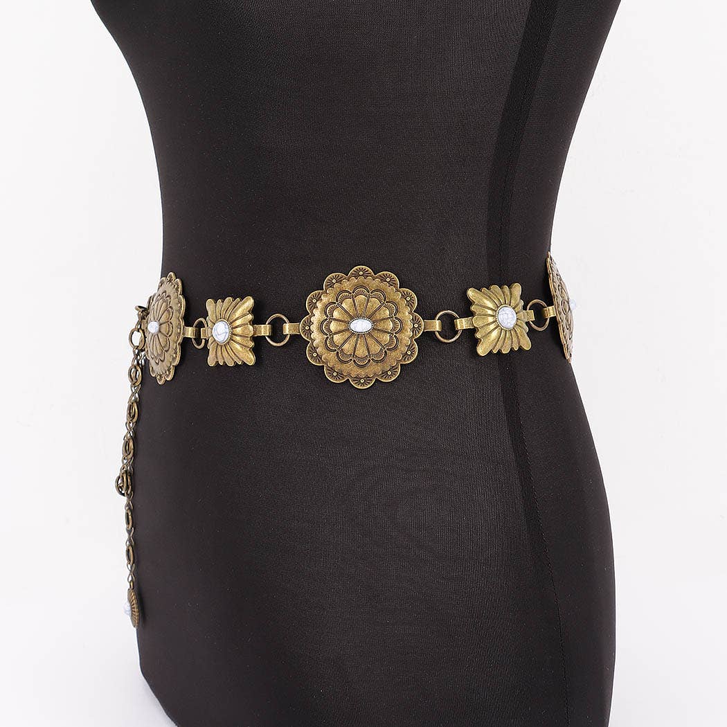 Wholesale Vintage Metal Chain Belt for your store - Faire