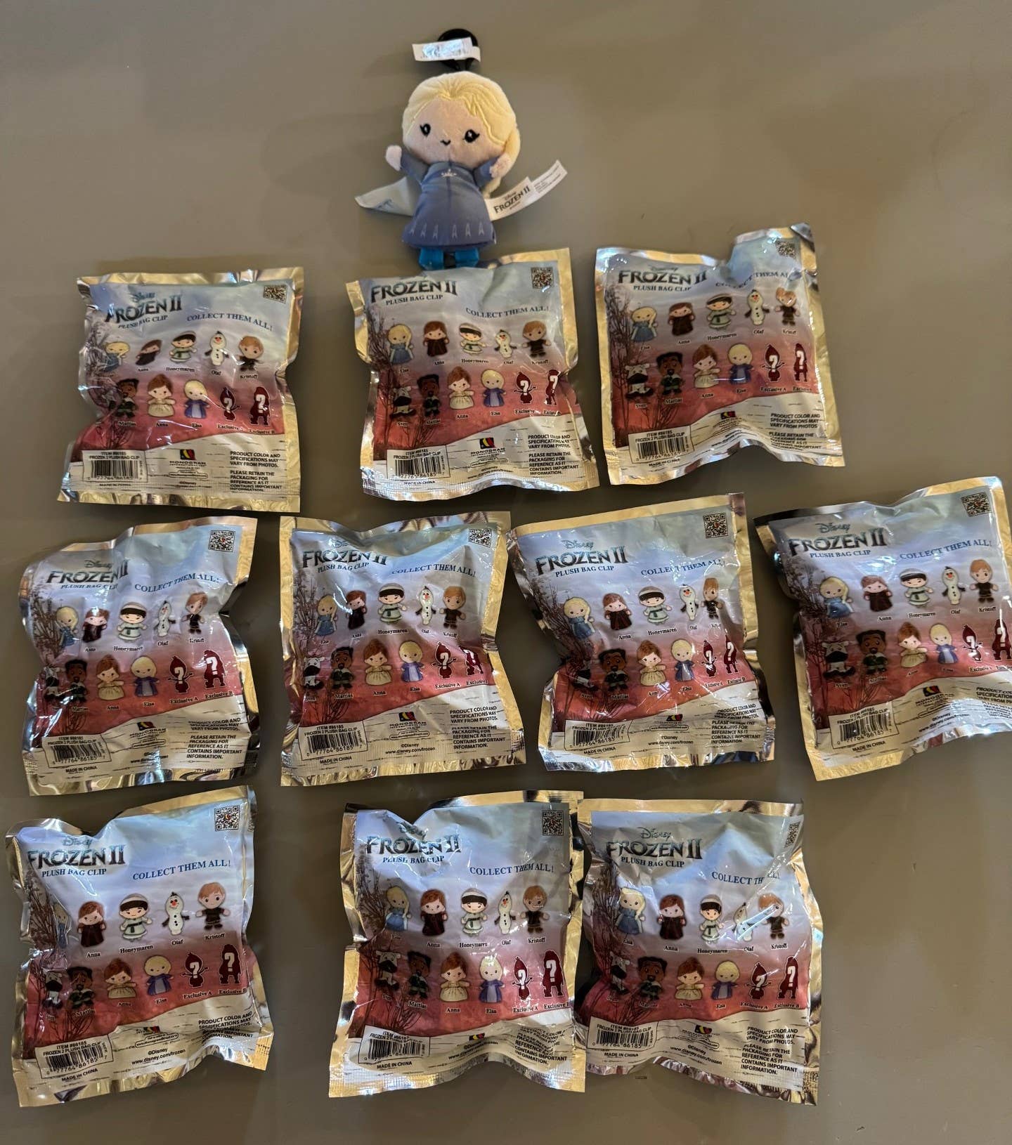 Wholesale Disney Frozen 2 Plush Bag Clip Blind Bag - Lot of 10 for your ...