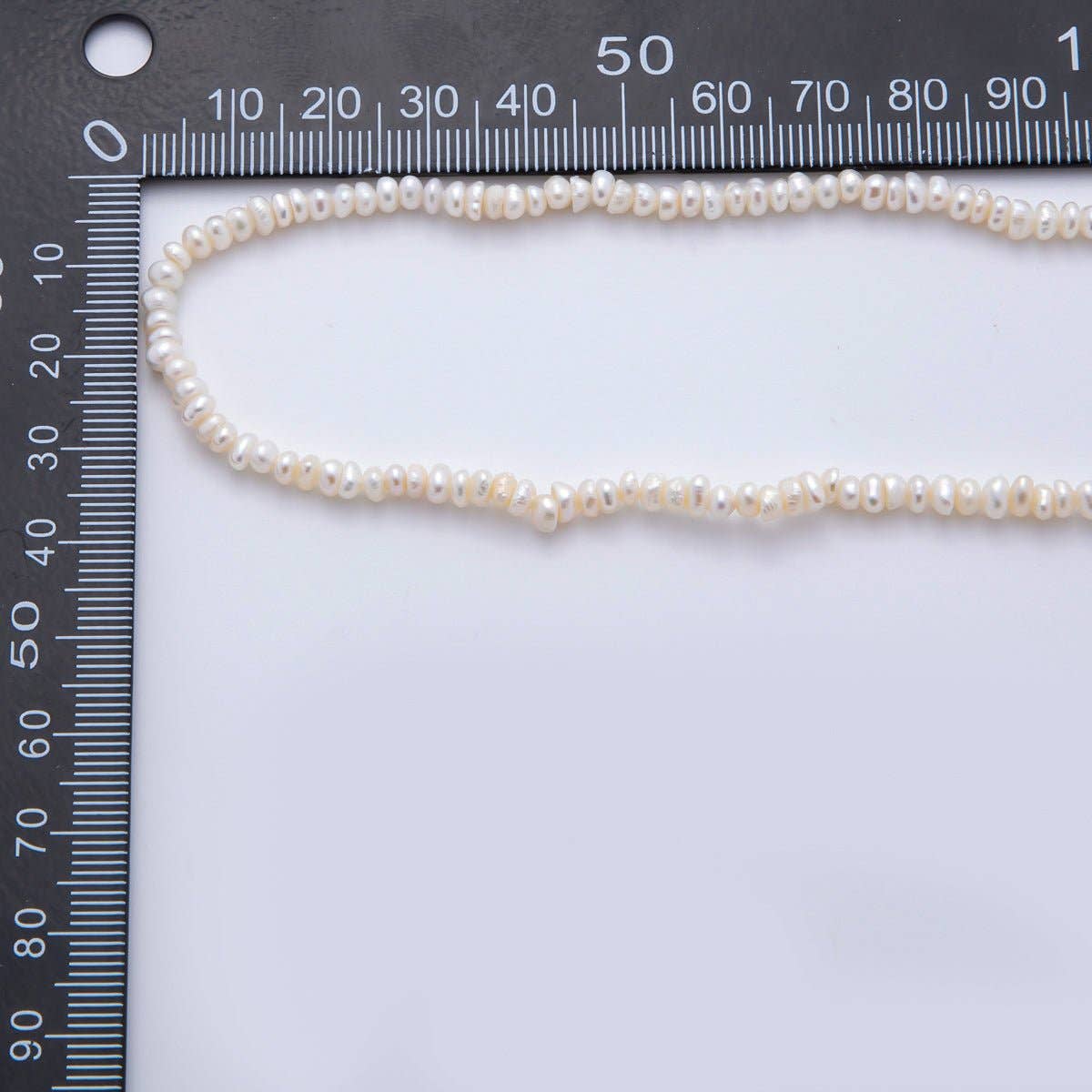 Wholesale 18K Gold Filled 4mm Dainty Rice Seed Freshwater Pearl ...