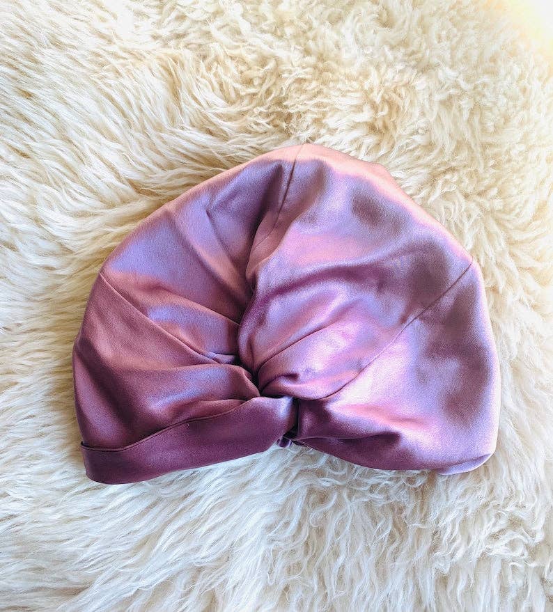 Wholesale 100% Turban Style Twisted Silk Caps for your store - Faire