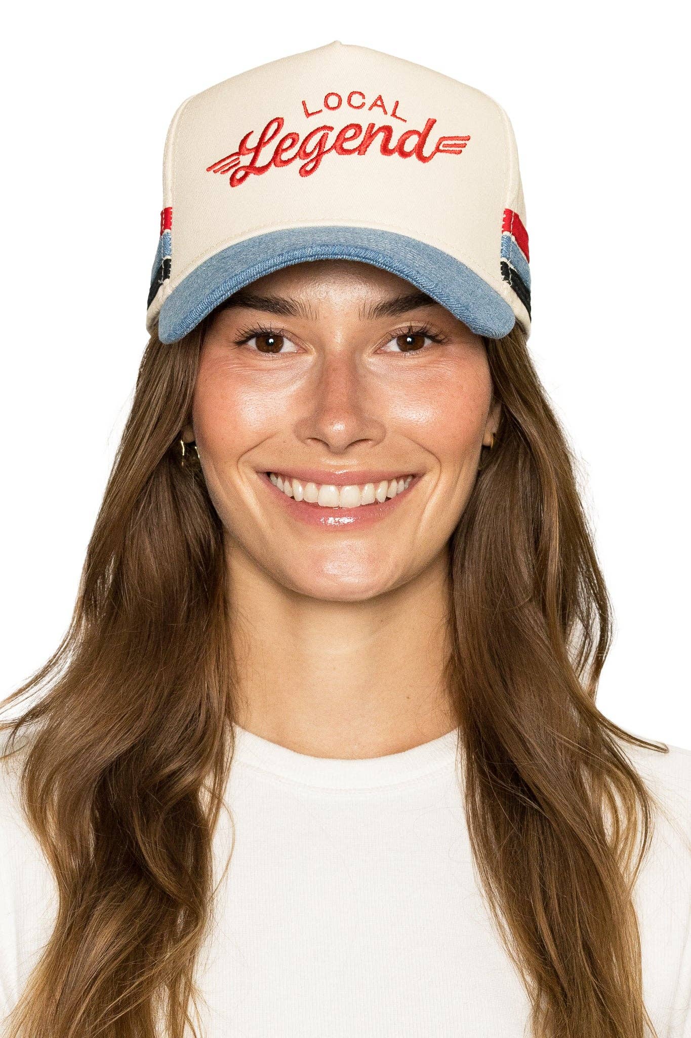 Wholesale Local Legend Trucker Hat Denim for your store - Faire