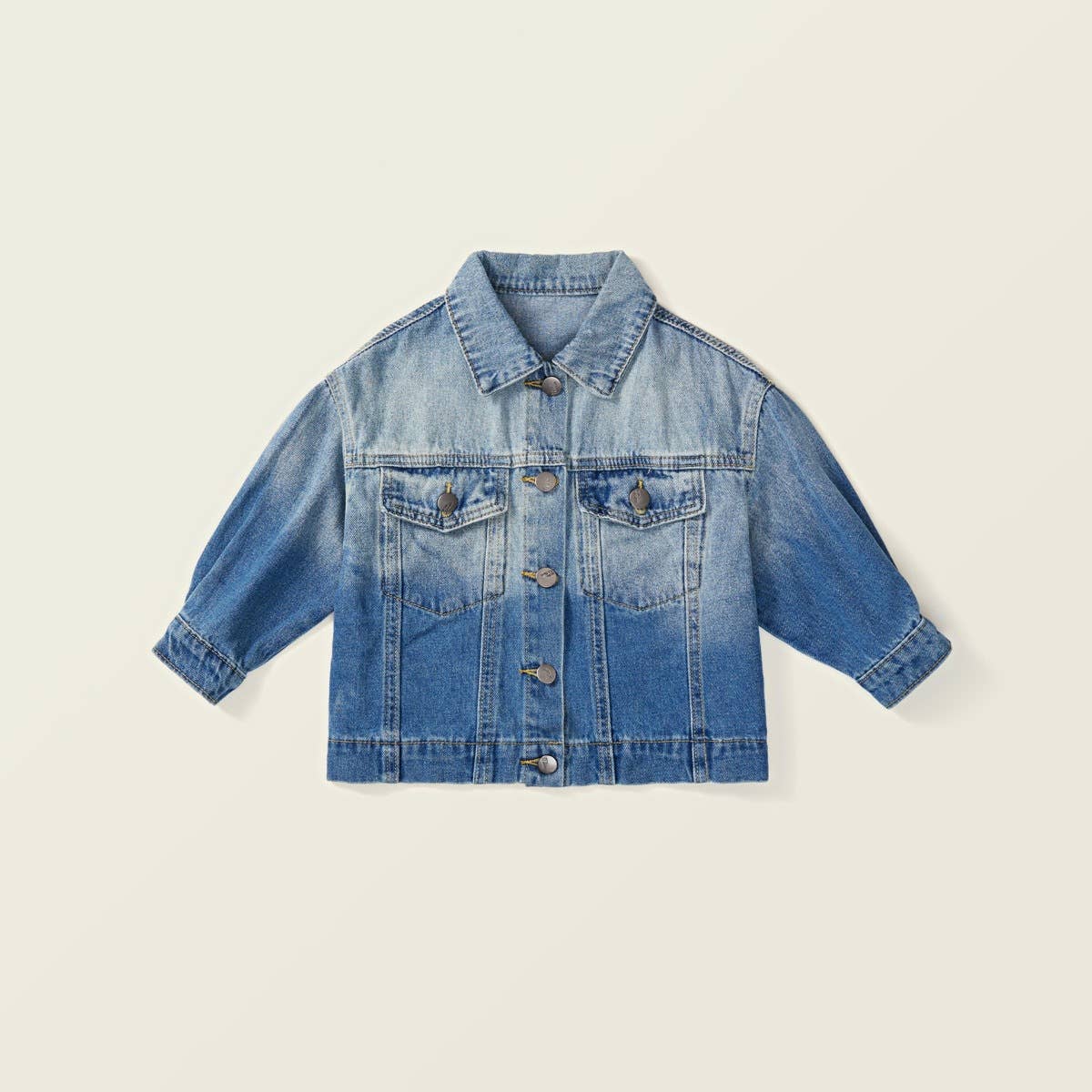 Wholesale Gradient Denim Jacket for your store - Faire