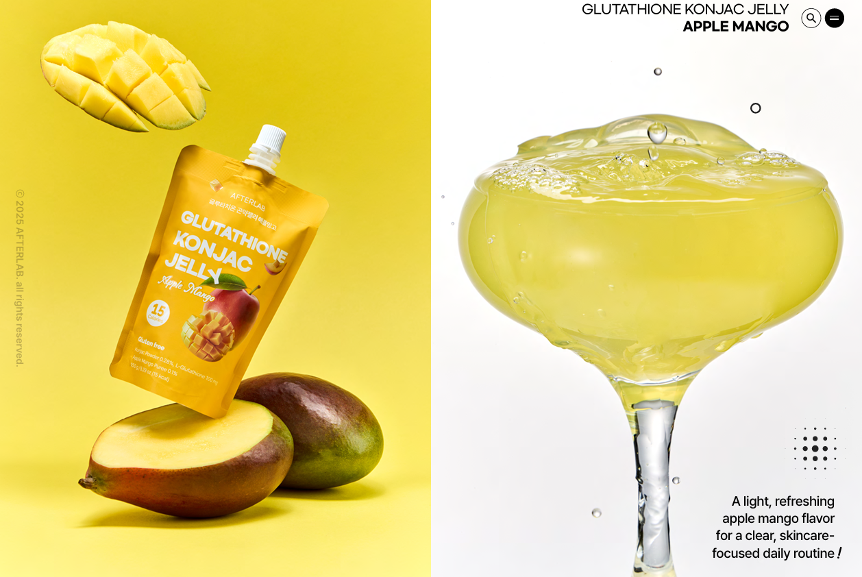 Wholesale AFTERLAB - GLUTATHIONE KONJAC JELLY (APPLE MANGO) for your ...