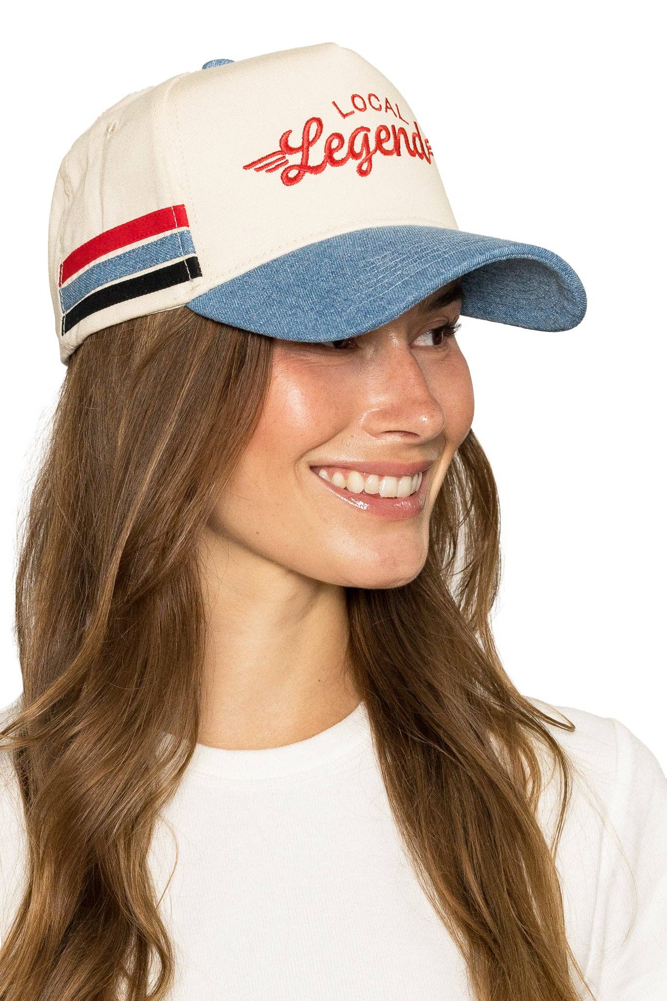 Wholesale Local Legend Trucker Hat Denim for your store - Faire