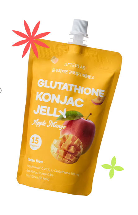 Wholesale AFTERLAB - GLUTATHIONE KONJAC JELLY (APPLE MANGO) for your ...
