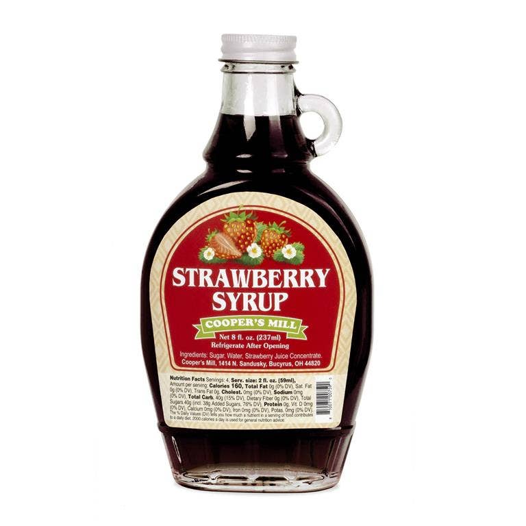 Wholesale Strawberry Syrup - 8 fl. oz. for your store - Faire