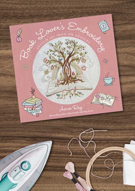 Wholesale Book Lover's Embroidery by Aimee Ray for your store - Faire