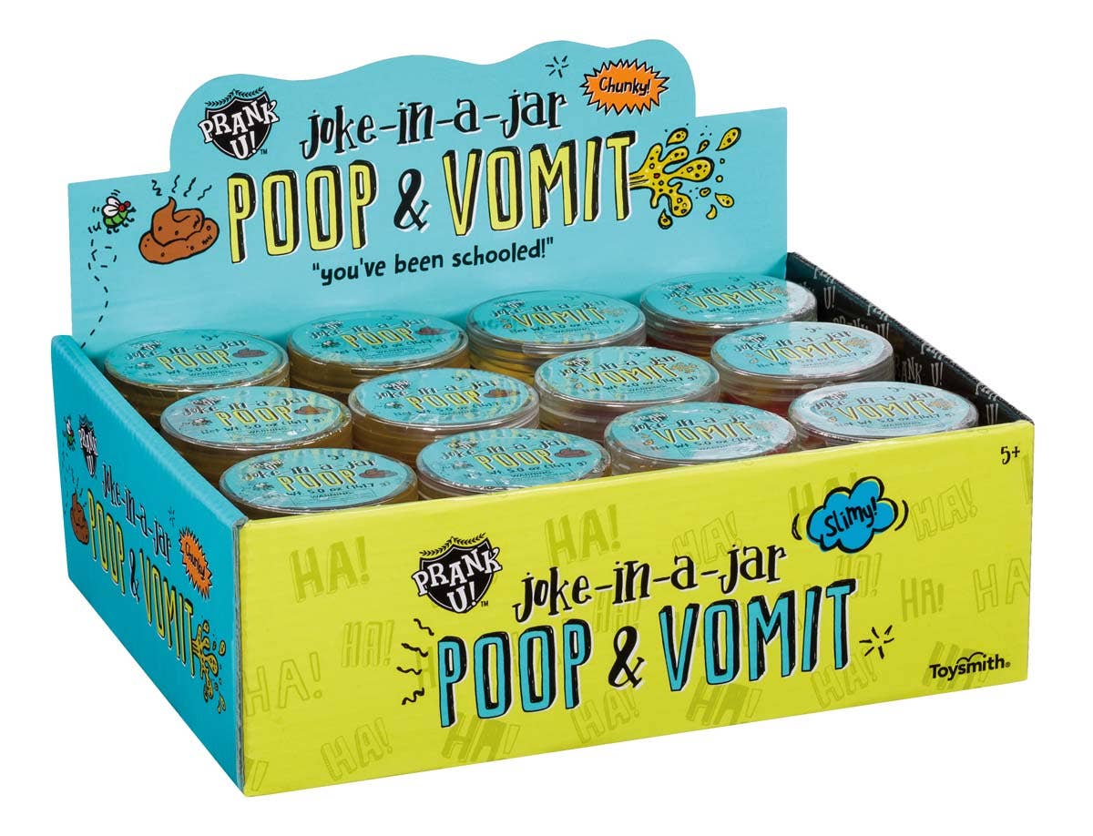 Wholesale Prank U! Joke-in-a-Jar Poop & Vomit for your store - Faire