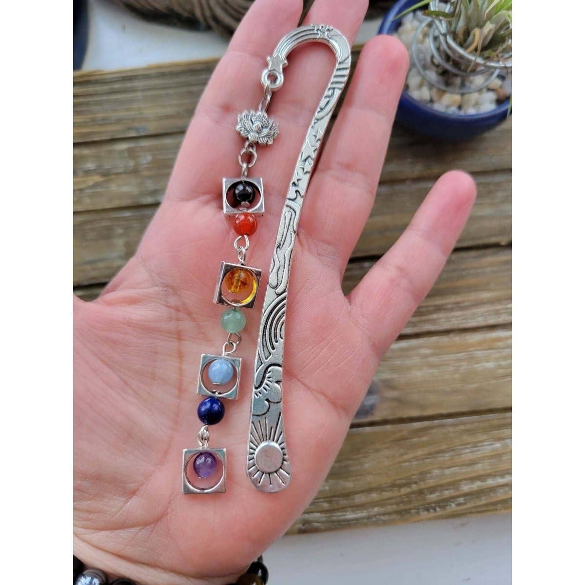 Wholesale Crystal with Metal Bookmark, Gemstones Bookmark ,Elegant Boo ...