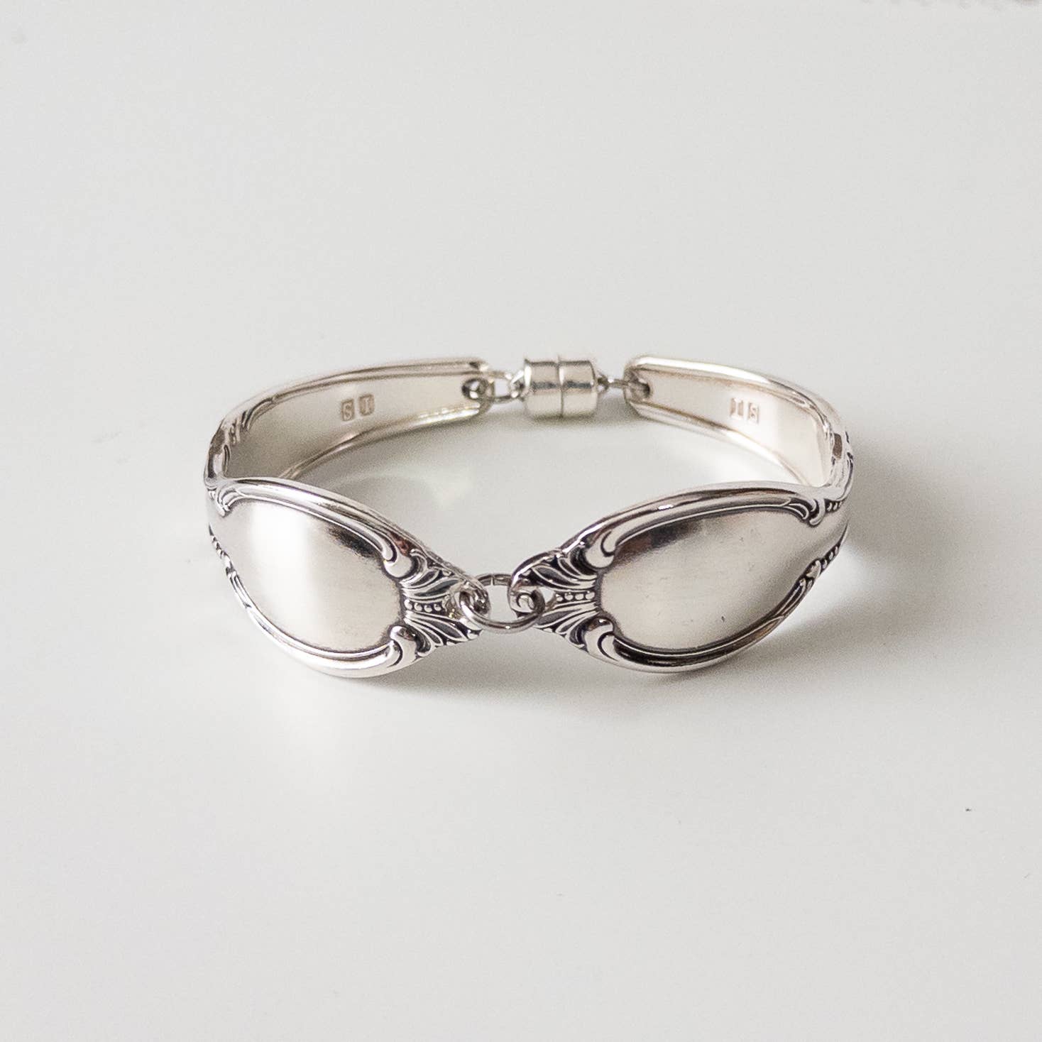 Wholesale Precious Mirror Silverware Handle Bracelet for your store - Faire