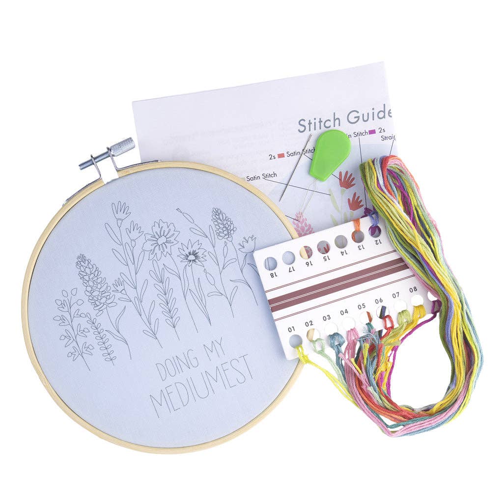 Wholesale Doing My Mediumest Embroidery Kit for your store - Faire