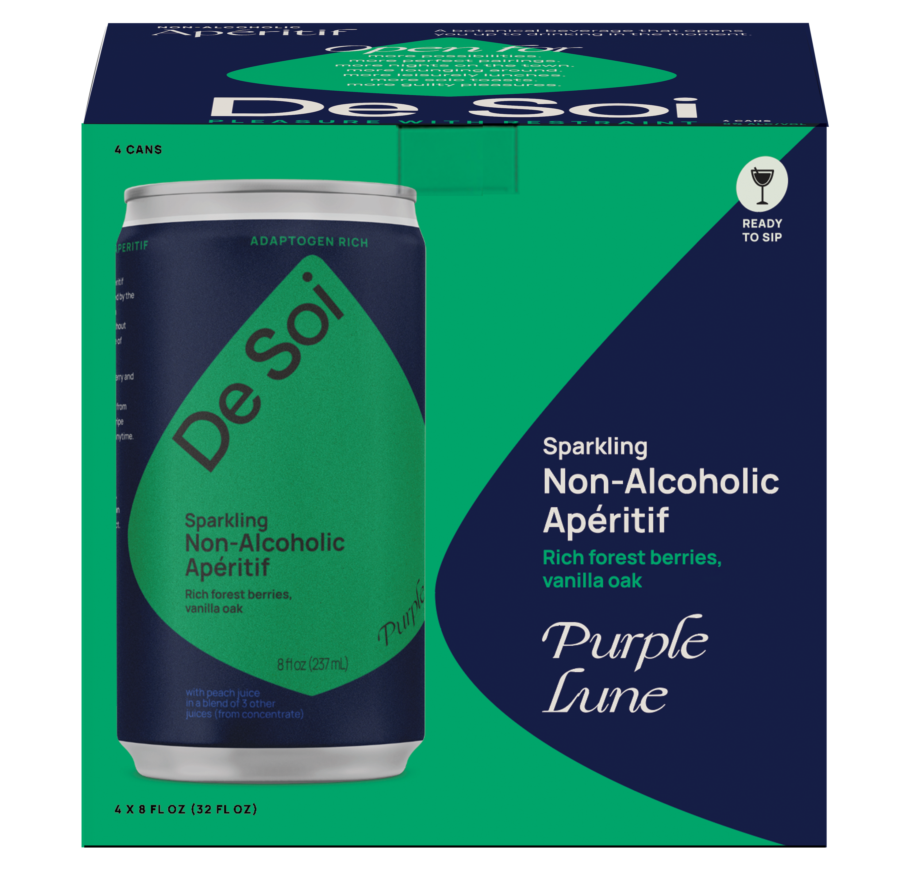 Wholesale Purple Lune Cans - Master Case (24pk) for your store - Faire