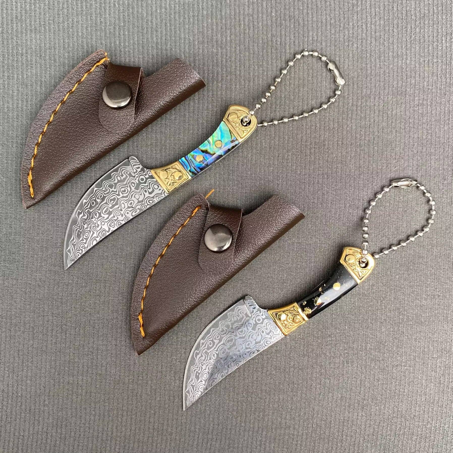 Wholesale Textured Mini Knife with Protective Cover for your store - Faire