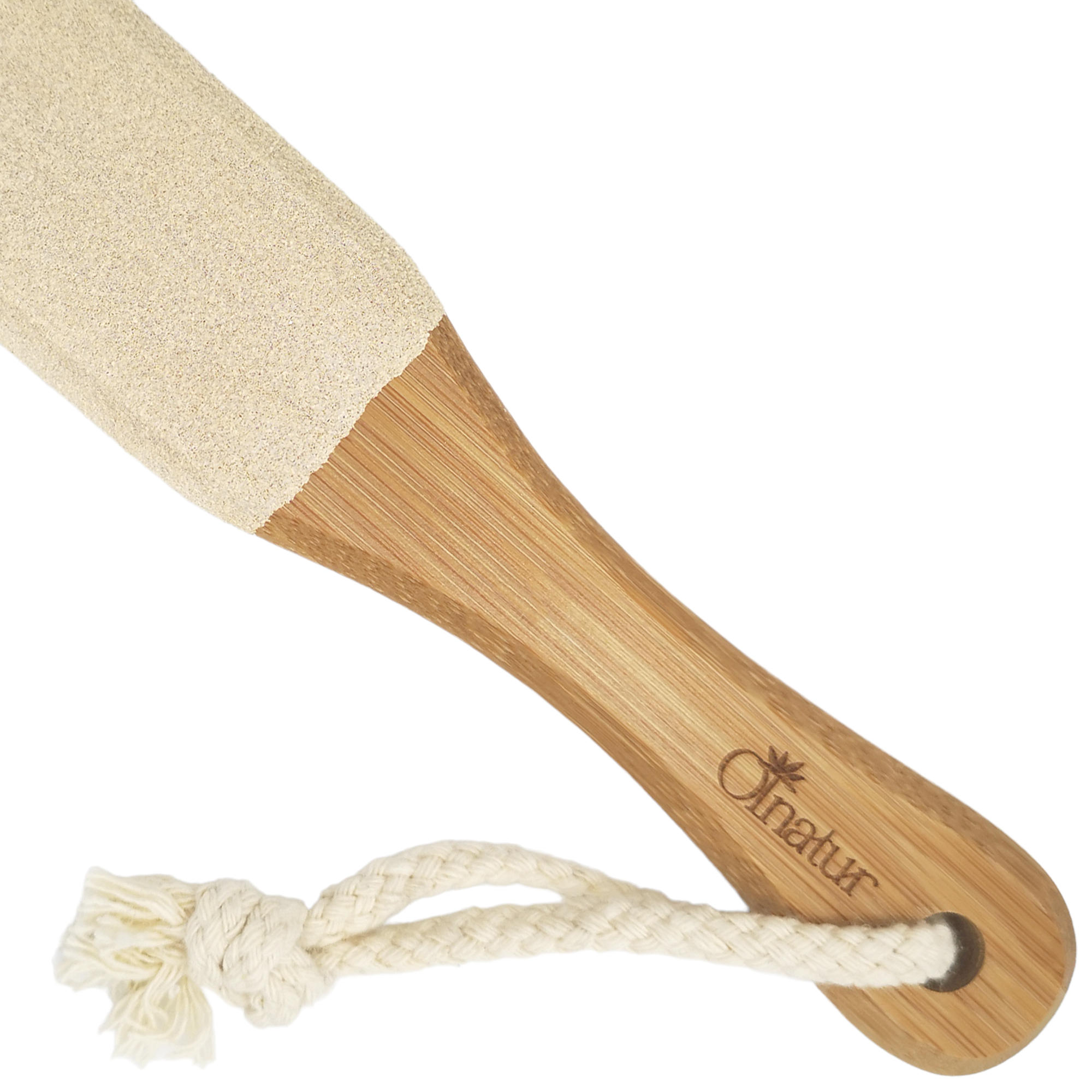 Wholesale Bamboo Natural Pumice Foot File, Exfoliating Foot File for ...