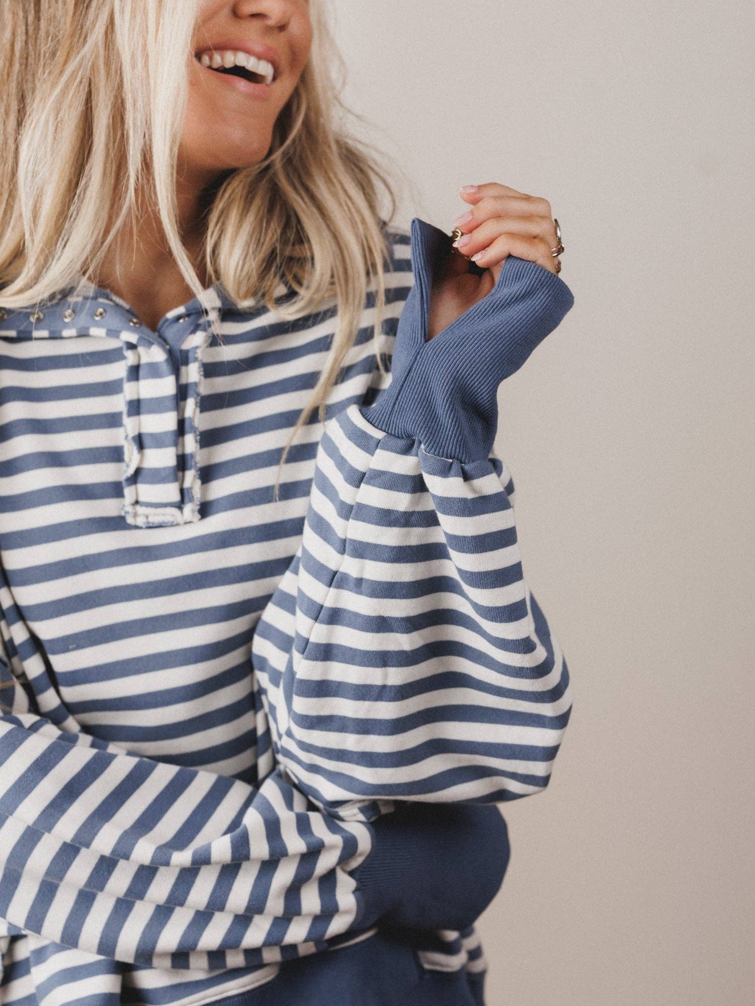 Wholesale Wander Easy Top - Blue Denim for your store - Faire