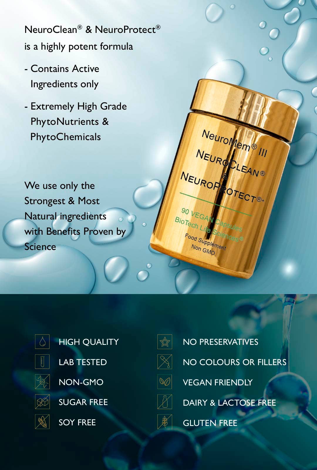 Wholesale IQ3 NeuroClean & NeuroProtect - Anti-Aging & Cognition for ...