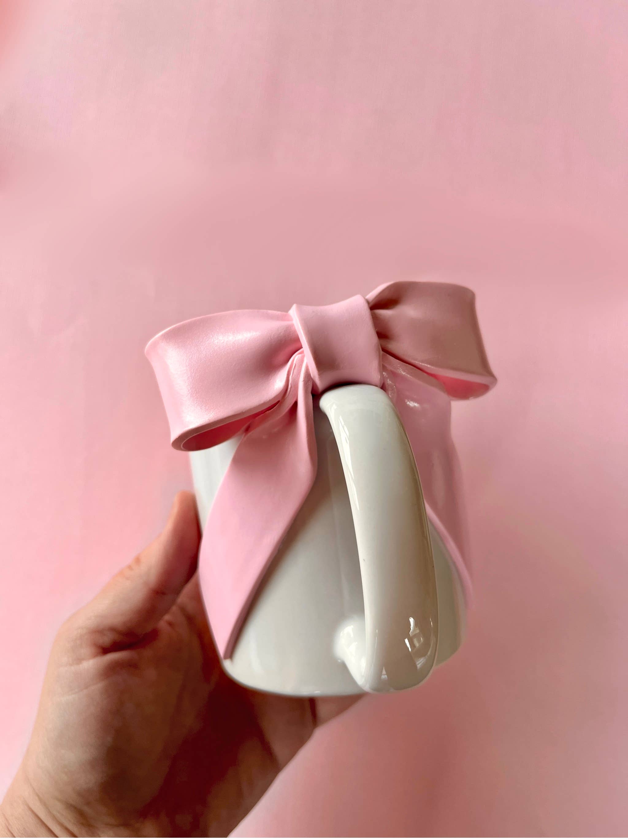Wholesale Coquette Bow Girly Pink Feminine Romantic Coffee Mug for your ...