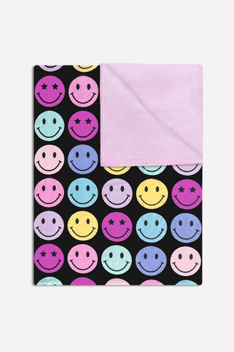 Purchase Wholesale smiley face throw blanket. Free Returns & Net 60 ...