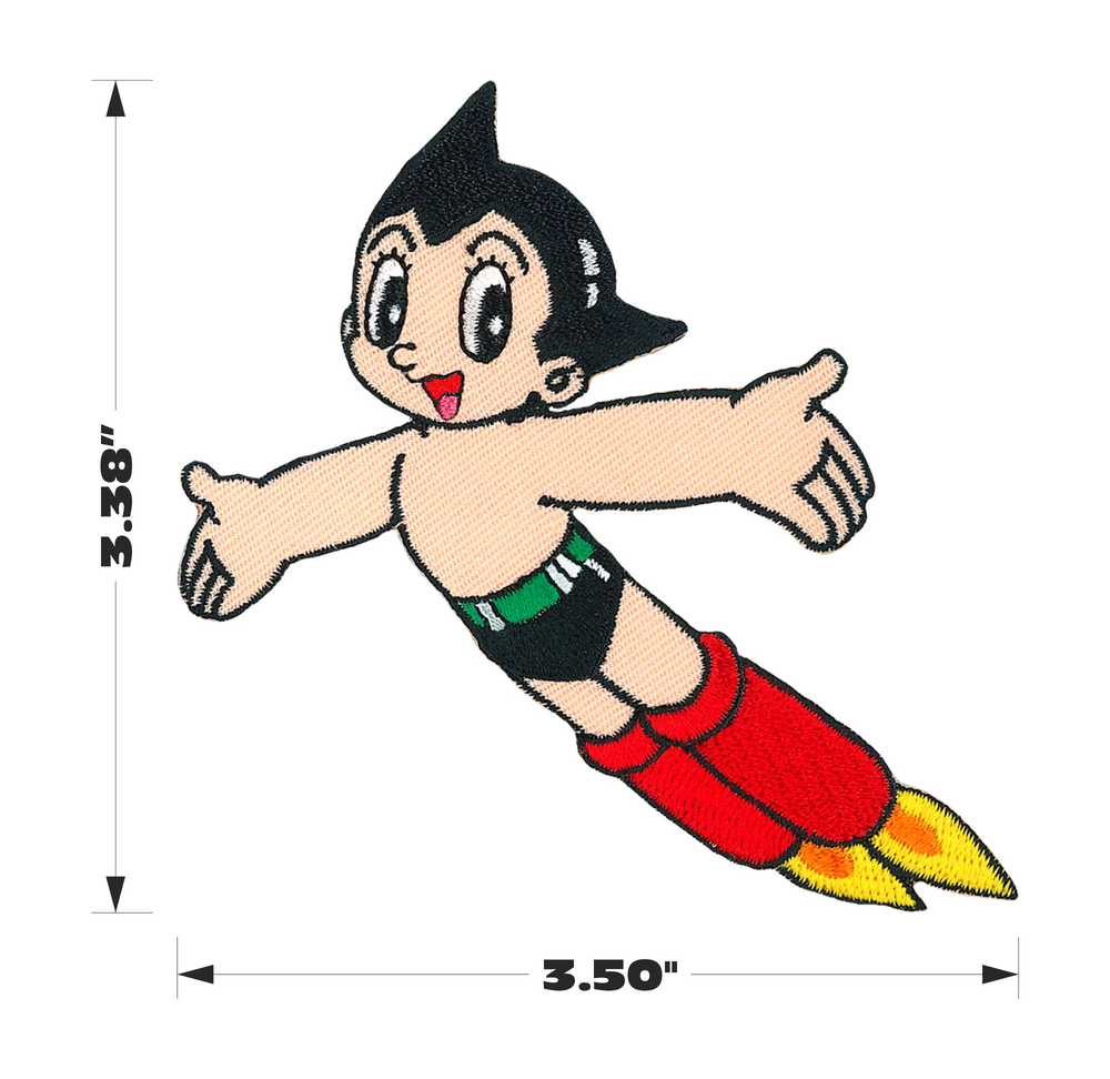 Wholesale Patch - Astro Boy Flying Anime 1950s Manga Atomic Sci-Fi for ...