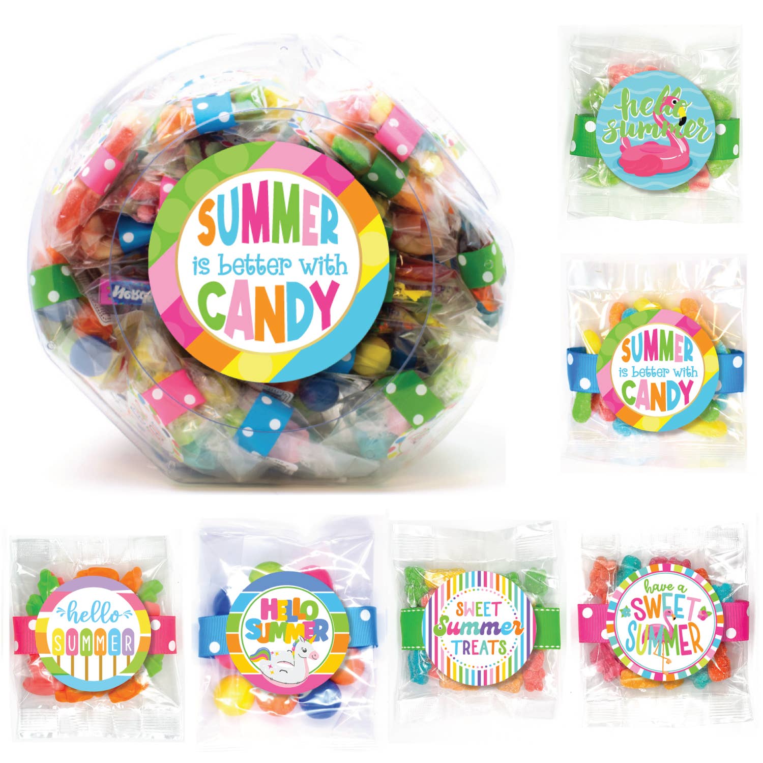 Wholesale Candy Tub - Summer Full Asst - Includes 42 Bags for your ...