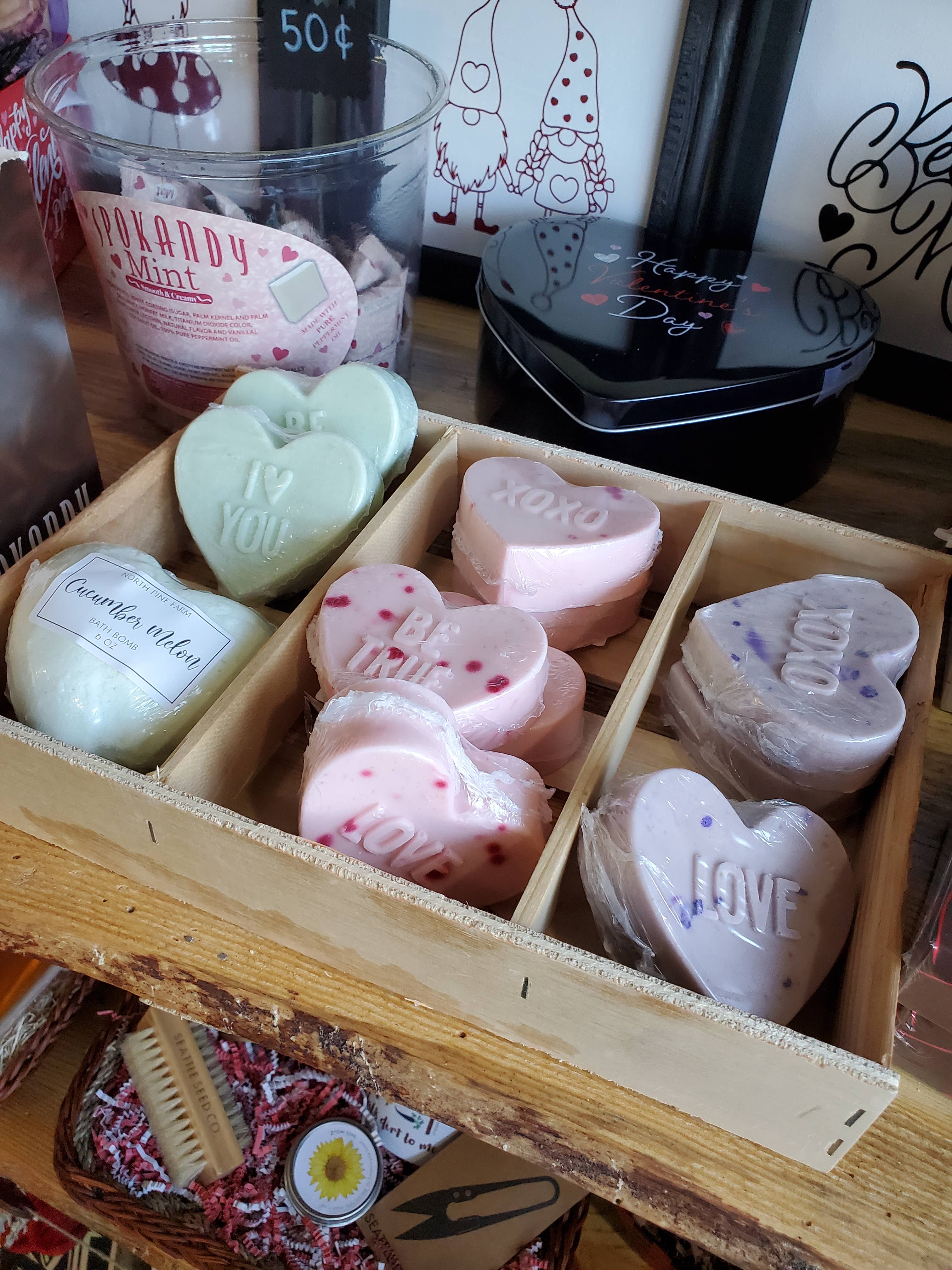 Wholesale Valentines Conversation Heart Soaps | 3 oz. for your store ...