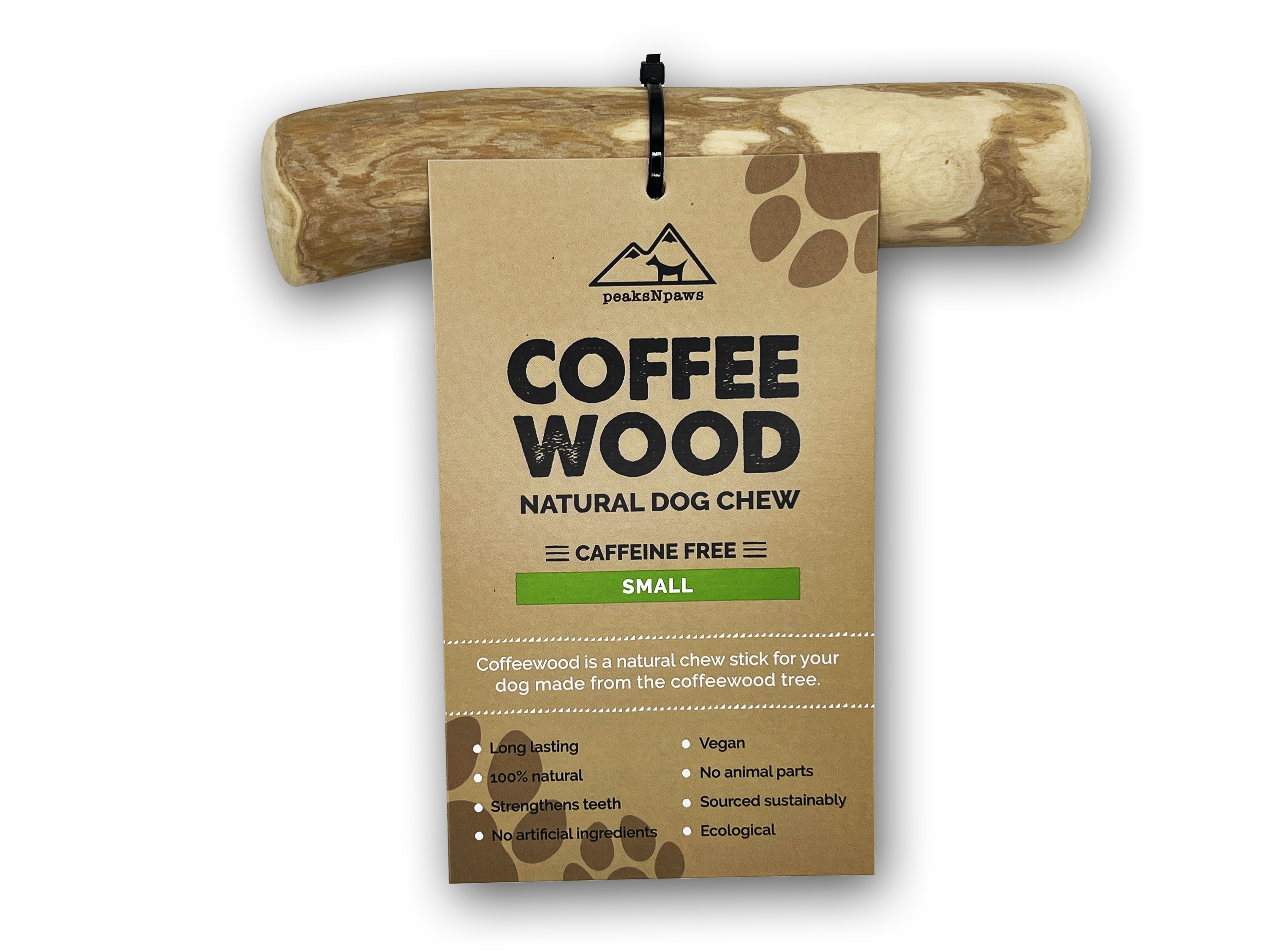 Wholesale Premium Coffee Wood Dog Chews - Small for your store - Faire