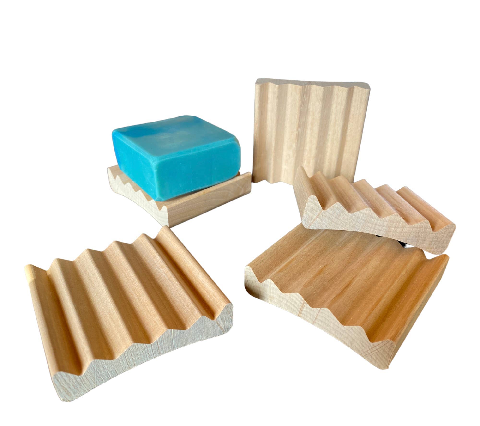 Wholesale 12 ct natural wood soap dish for a single bar of soap for ...