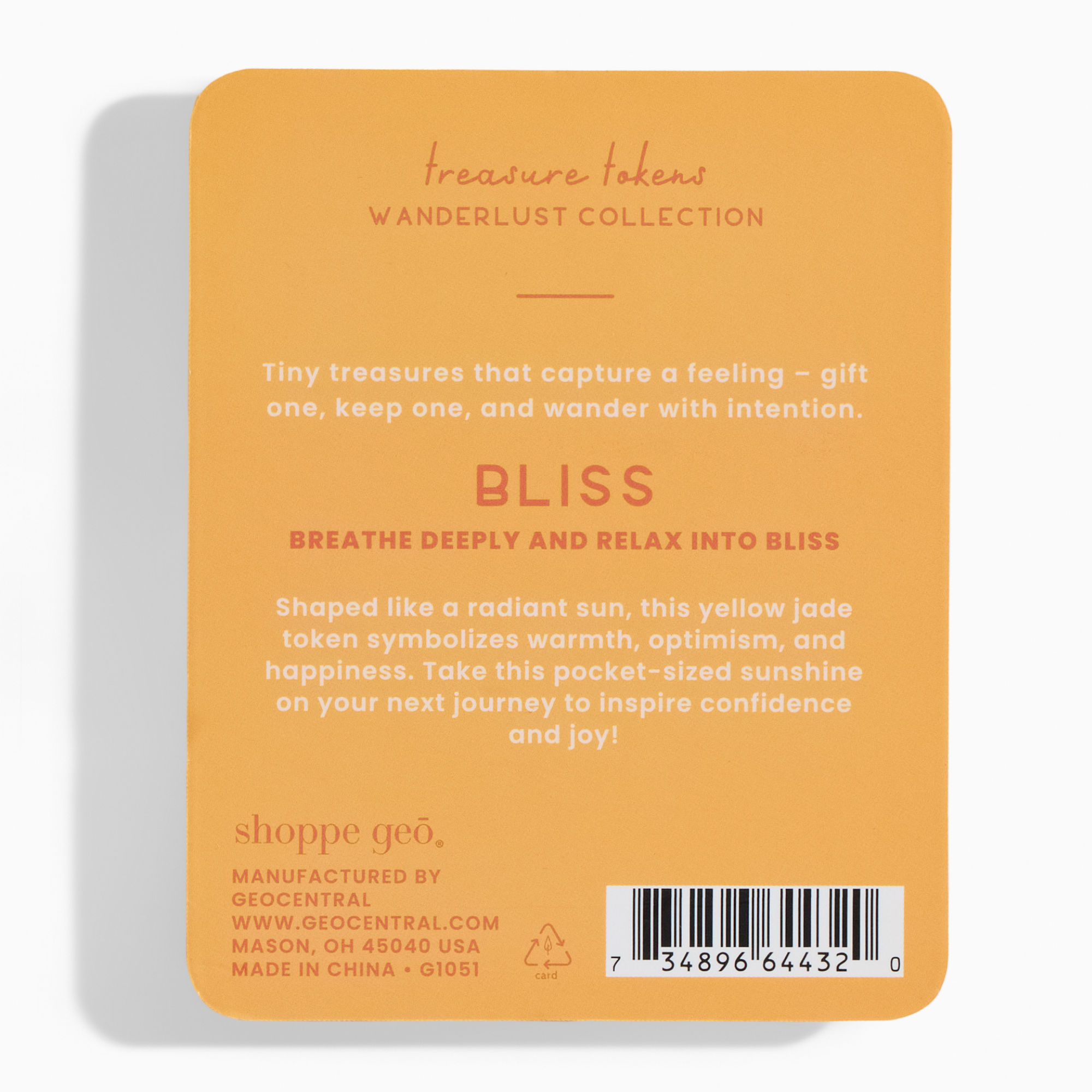 Wholesale Yellow Jade Crystal Sun | Treasure Tokens: Wanderlust BLISS ...