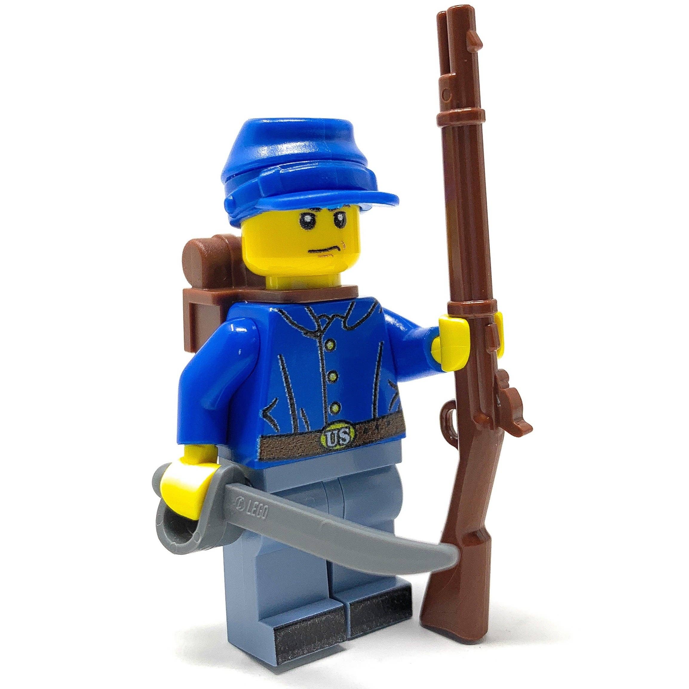 Wholesale Civil War Union Soldier Minifig made using LEGO parts - B3 ...