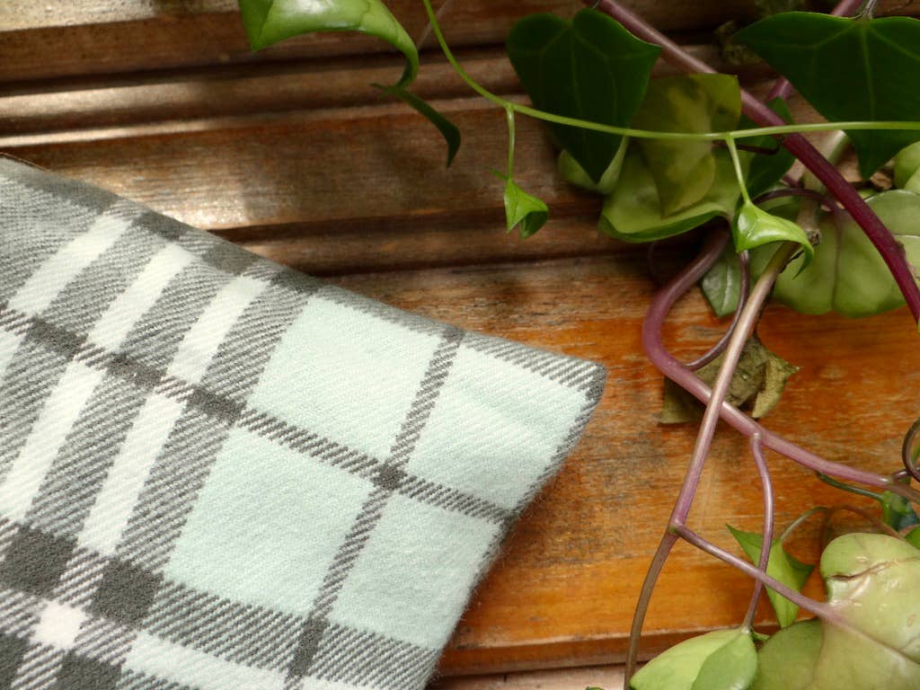 Wholesale Washable Microwavable Reusable Heating Pad Teal Plaid for ...