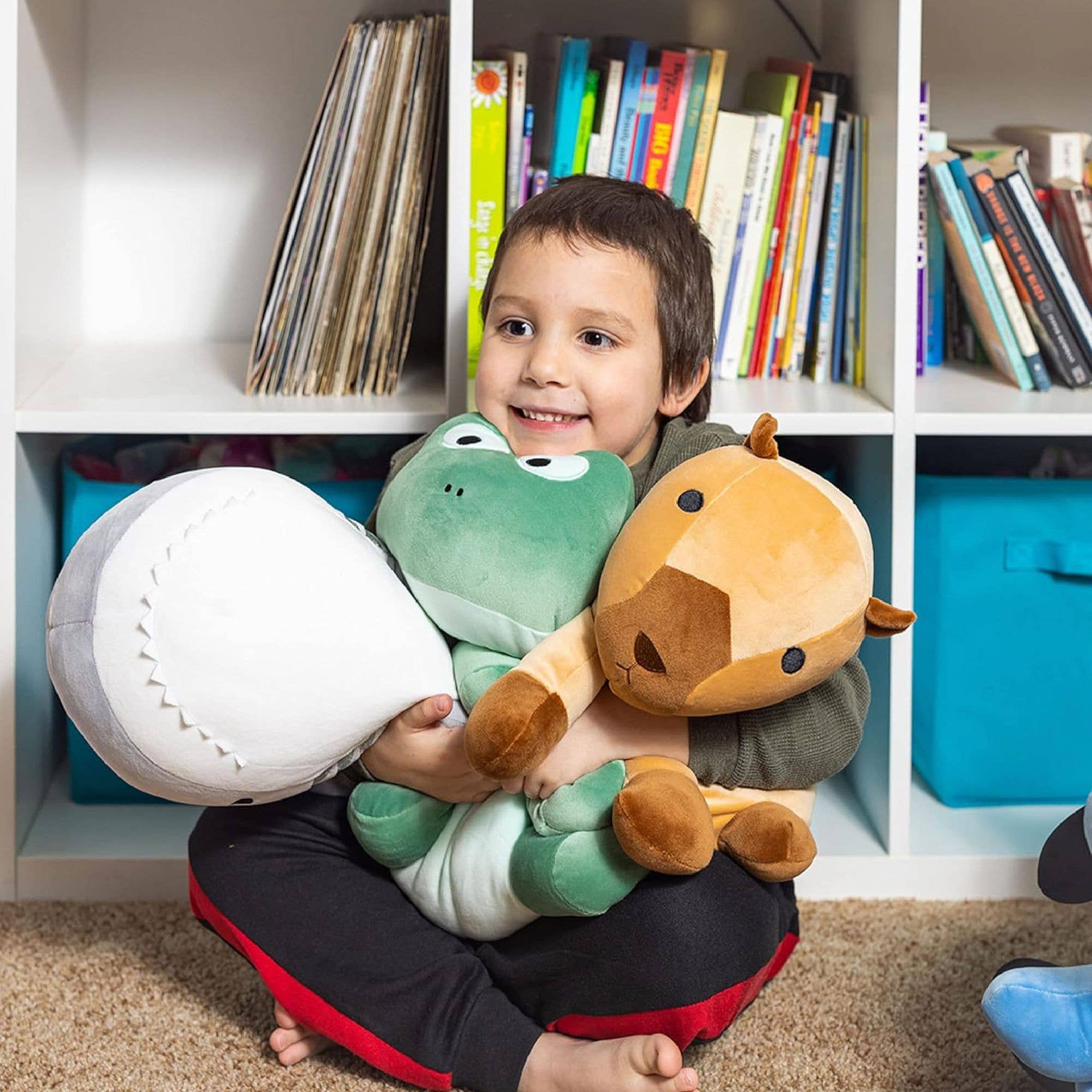 Wholesale Snuggie Buggie Shark Plush Toy for Kids for your store - Faire