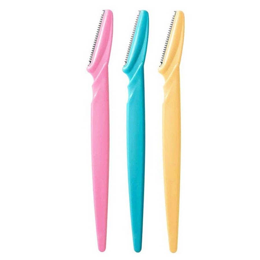 Wholesale 3 pcs Eyebrow Razor Set for your store - Faire