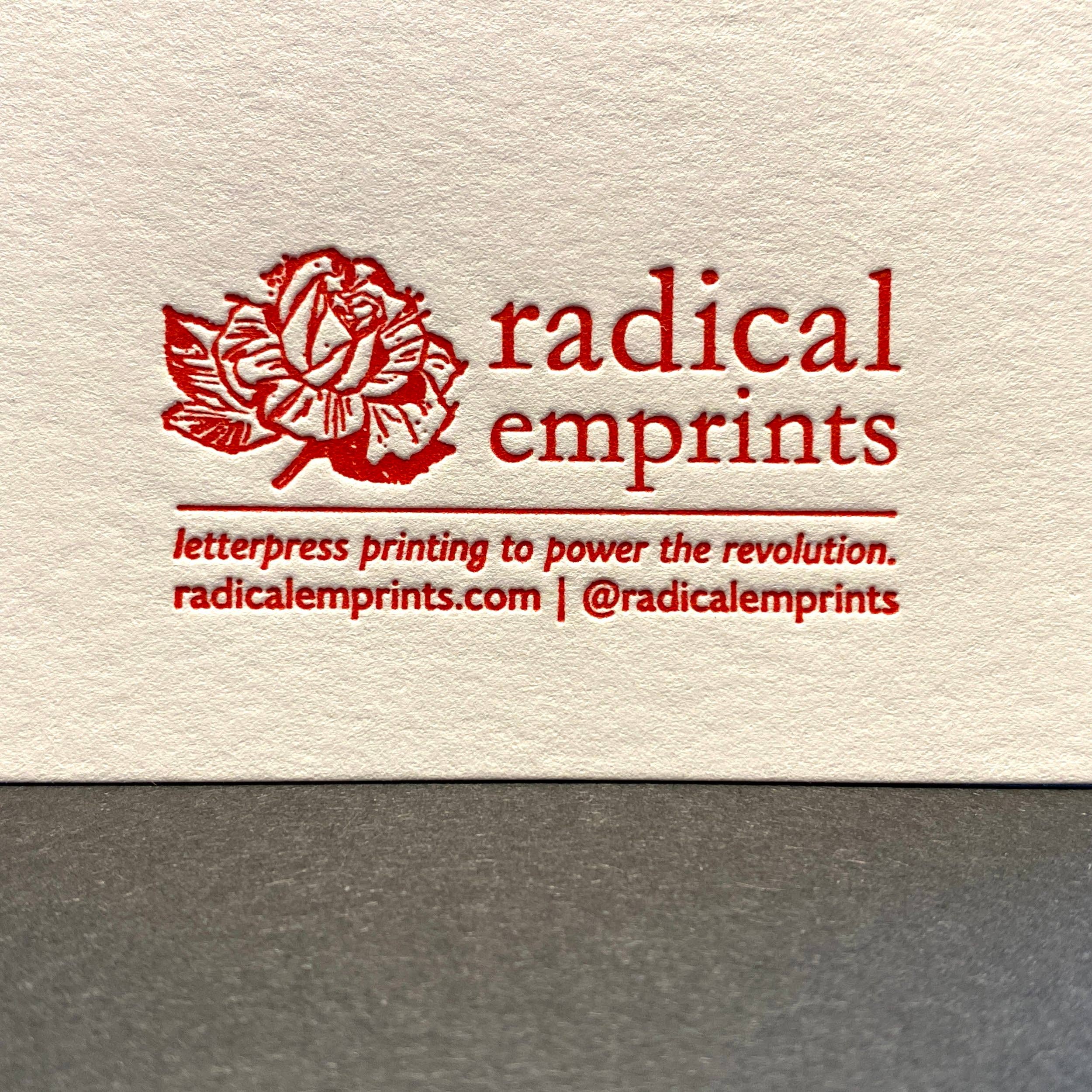 Wholesale Letterpress Printed Thank You Note for your store - Faire