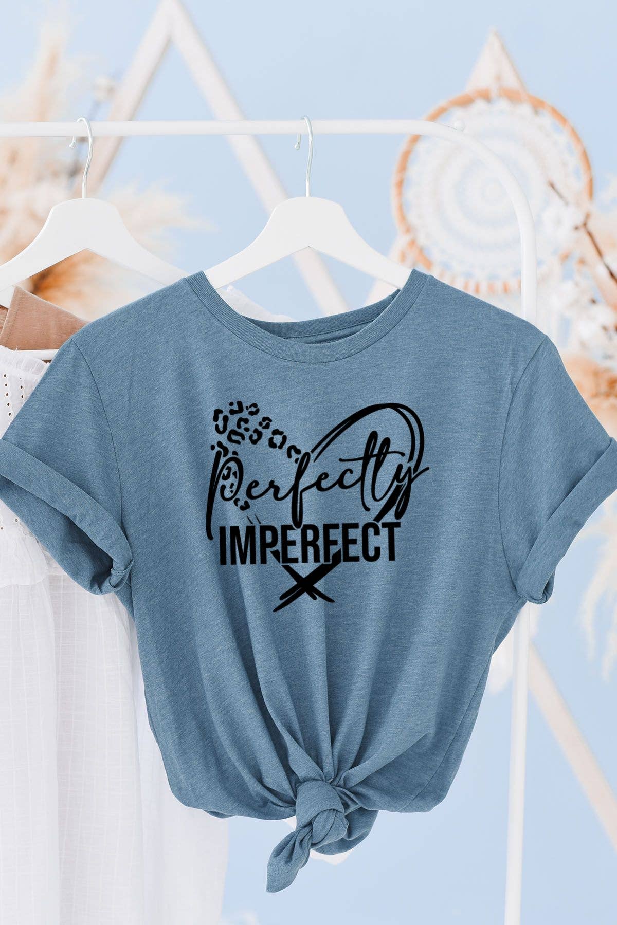 Wholesale Perfectly Imperfect Heart Graphic Tee for your store | Faire