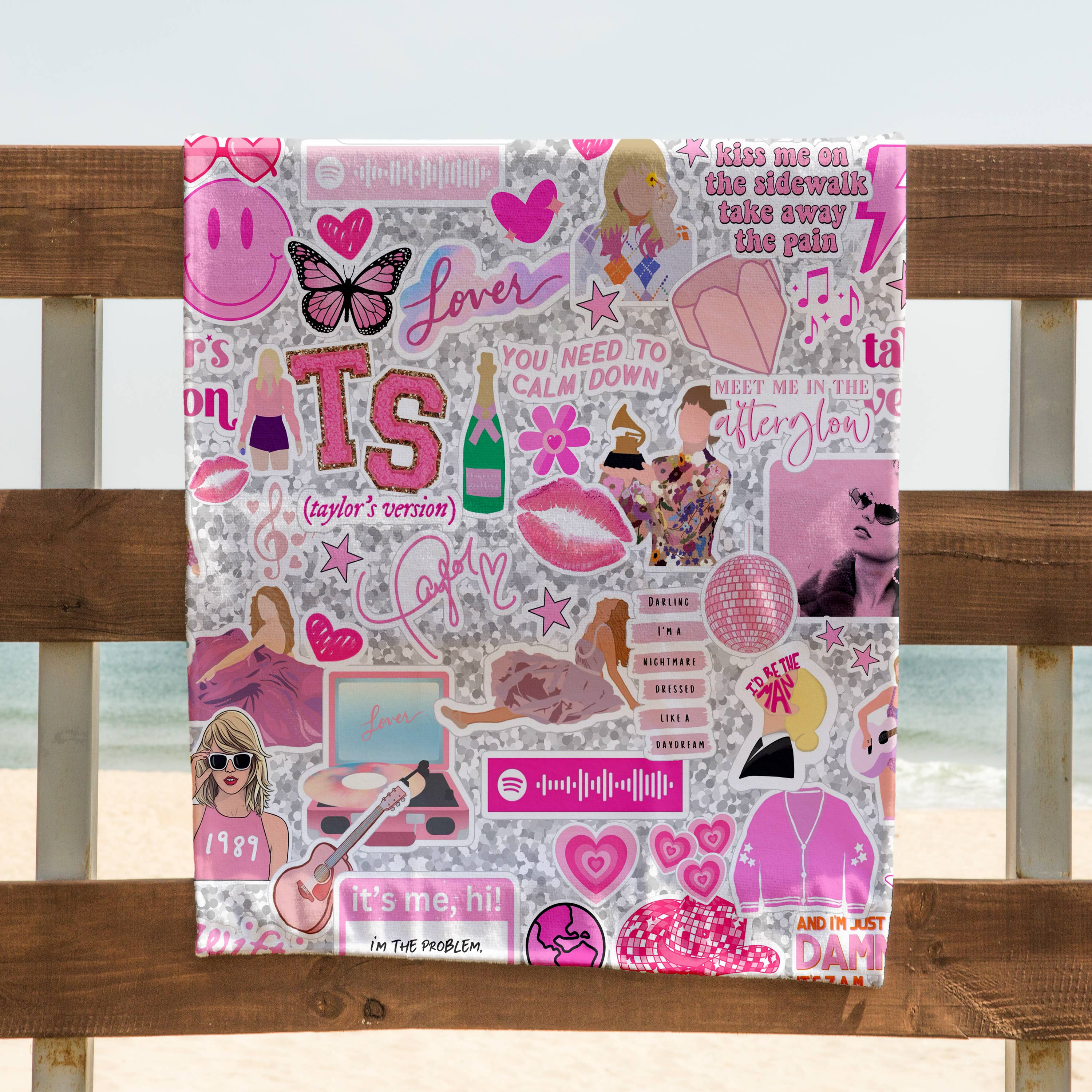 Wholesale Taylor Swift Inspired Lightweight Beach Towels for your store ...