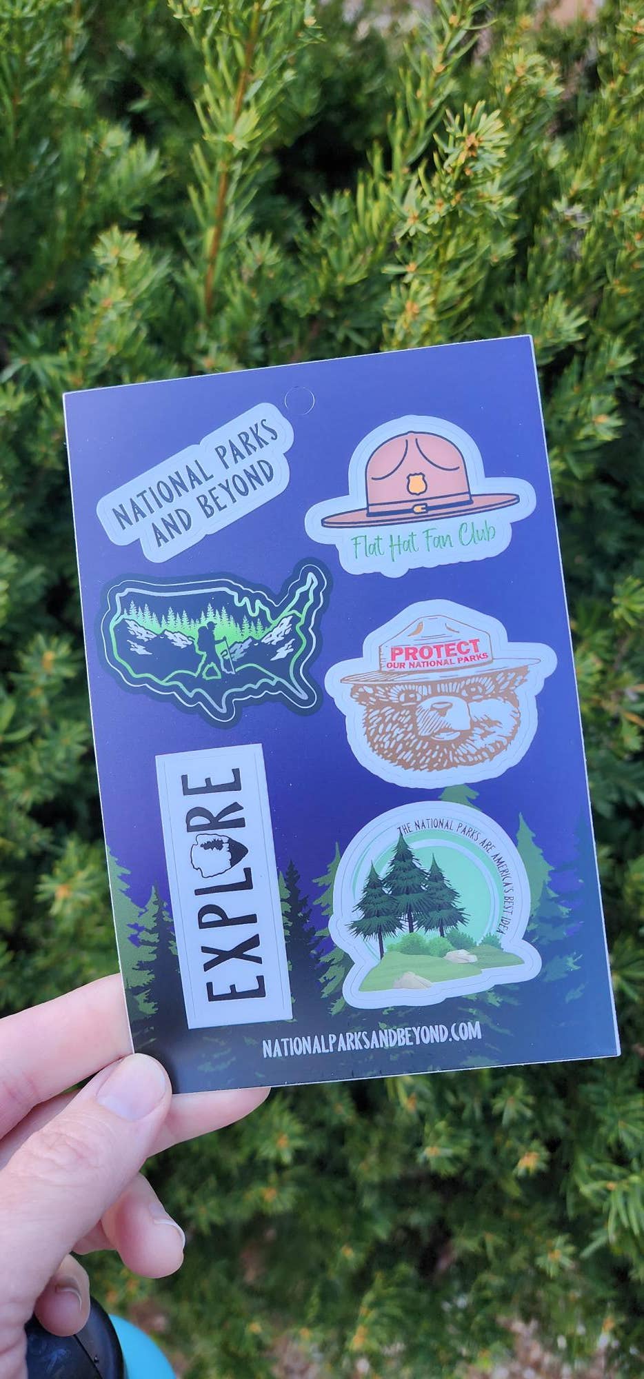 Wholesale National Parks Sticker Sheet - 6 Waterproof and UV Resistant ...