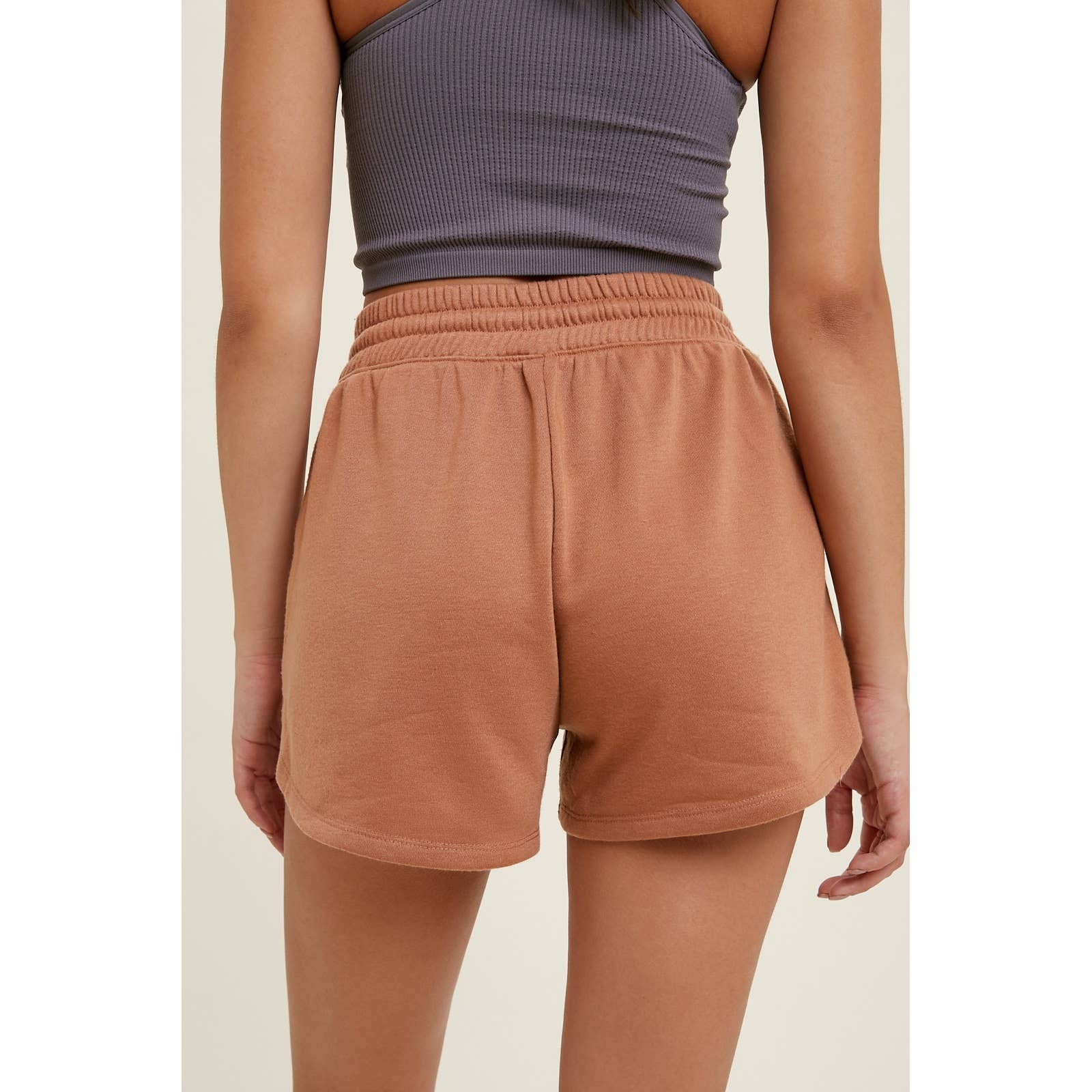 Wholesale FRENCH TERRY DOLPHIN HEM SHORTS WITH DRAWSTRING / WL22-7284 ...