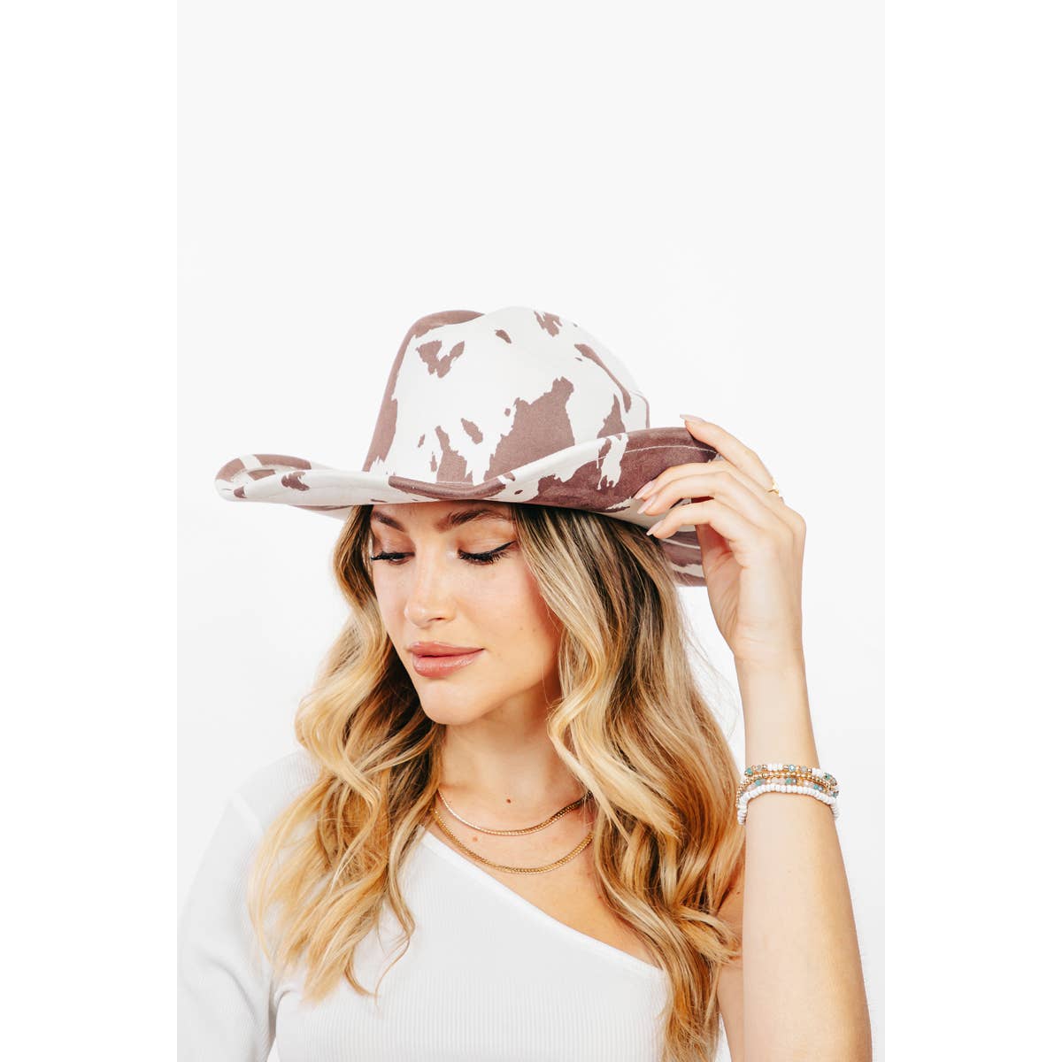 Wholesale cow print hat for your store