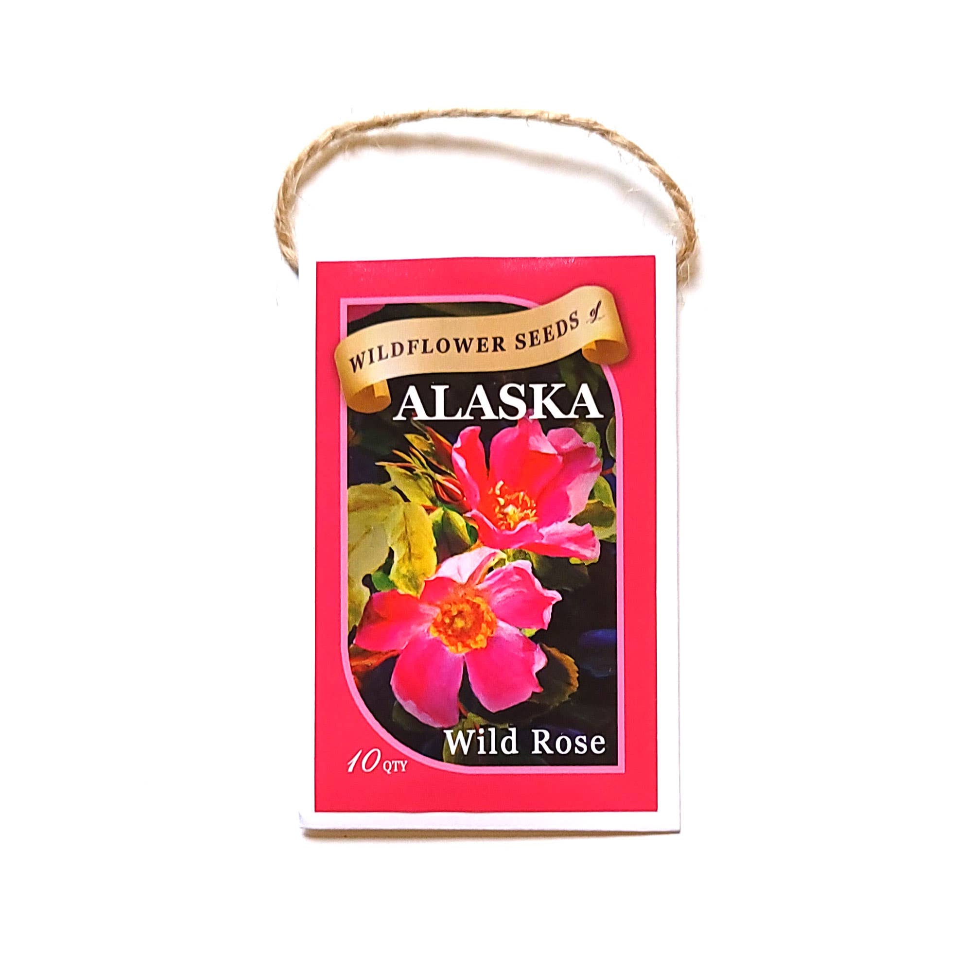 Wholesale Alaskan Wild Rose Wildflower Seed Packets for your store - Faire