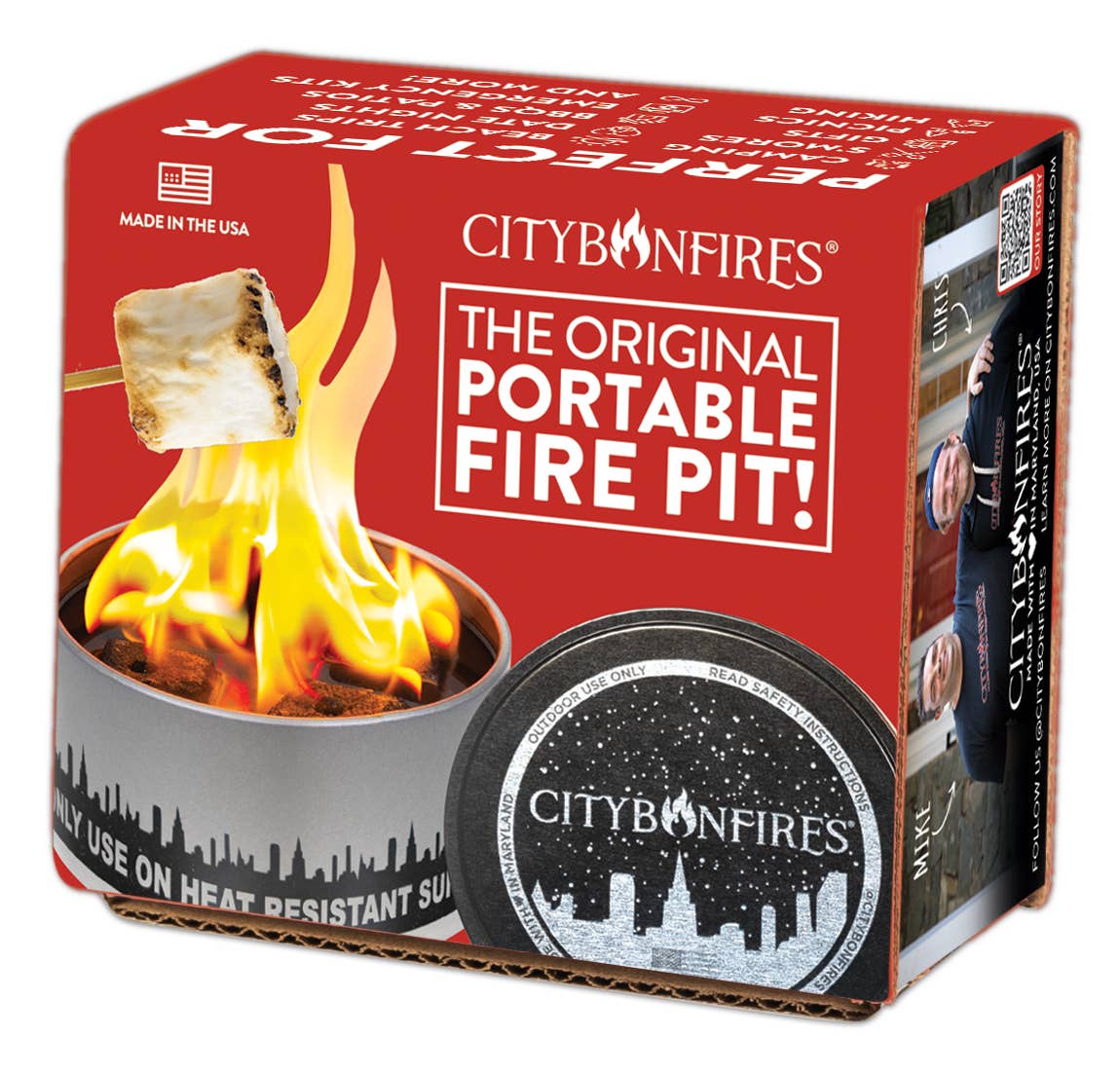 Wholesale City Bonfire (Portable Fire Pit) for your store | Faire