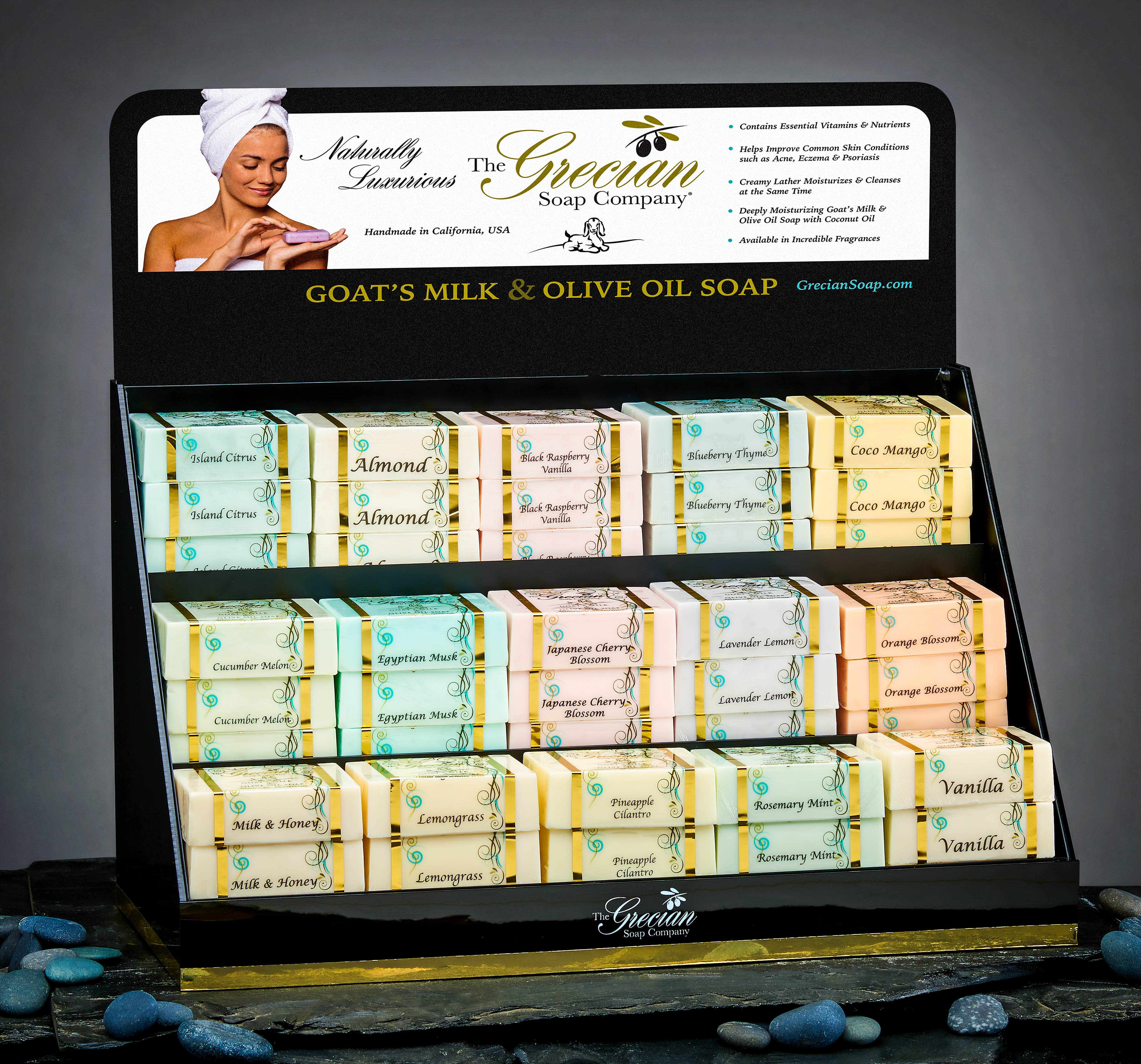 The Grecian Soap Company wholesale products