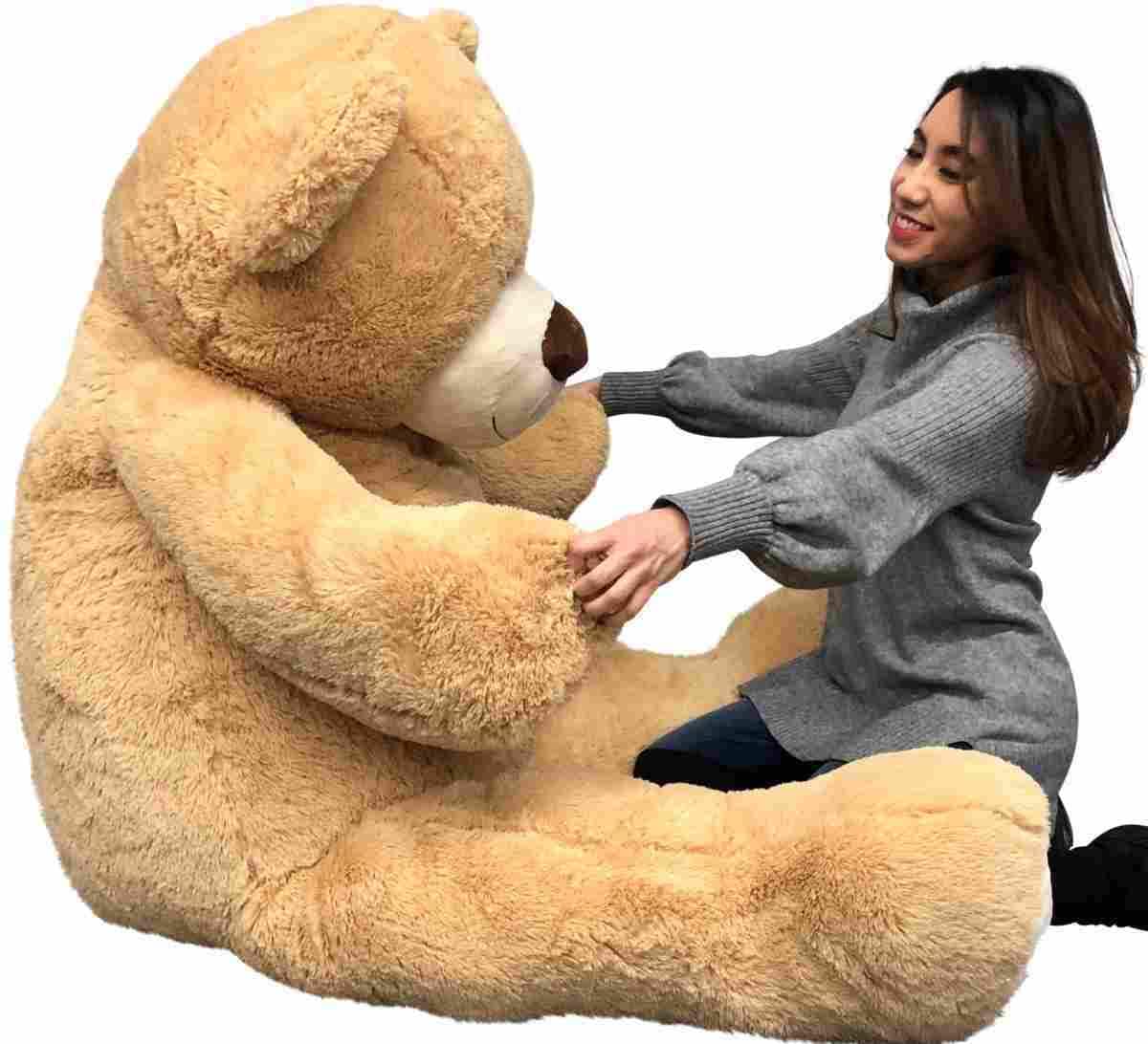 Wholesale Big Plush Giant 6 Foot Teddy Bear Six Feet Tall 72 Inches for ...