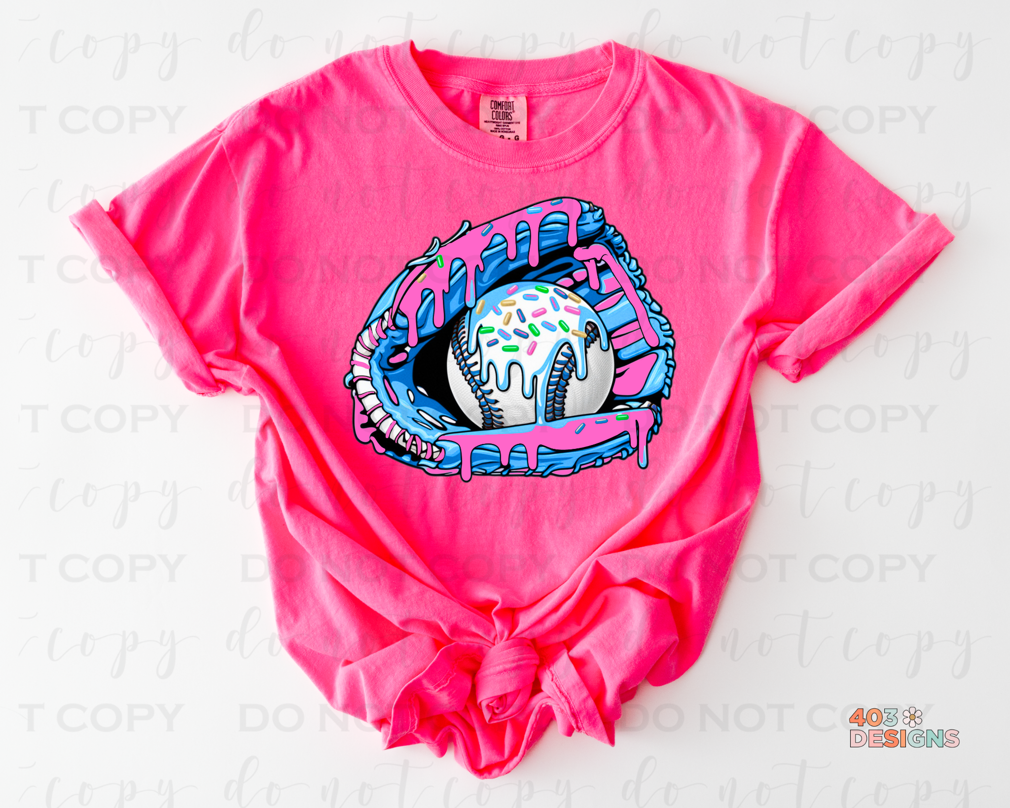 Wholesale Baseball Glove Drip DTF Transfer for your store - Faire