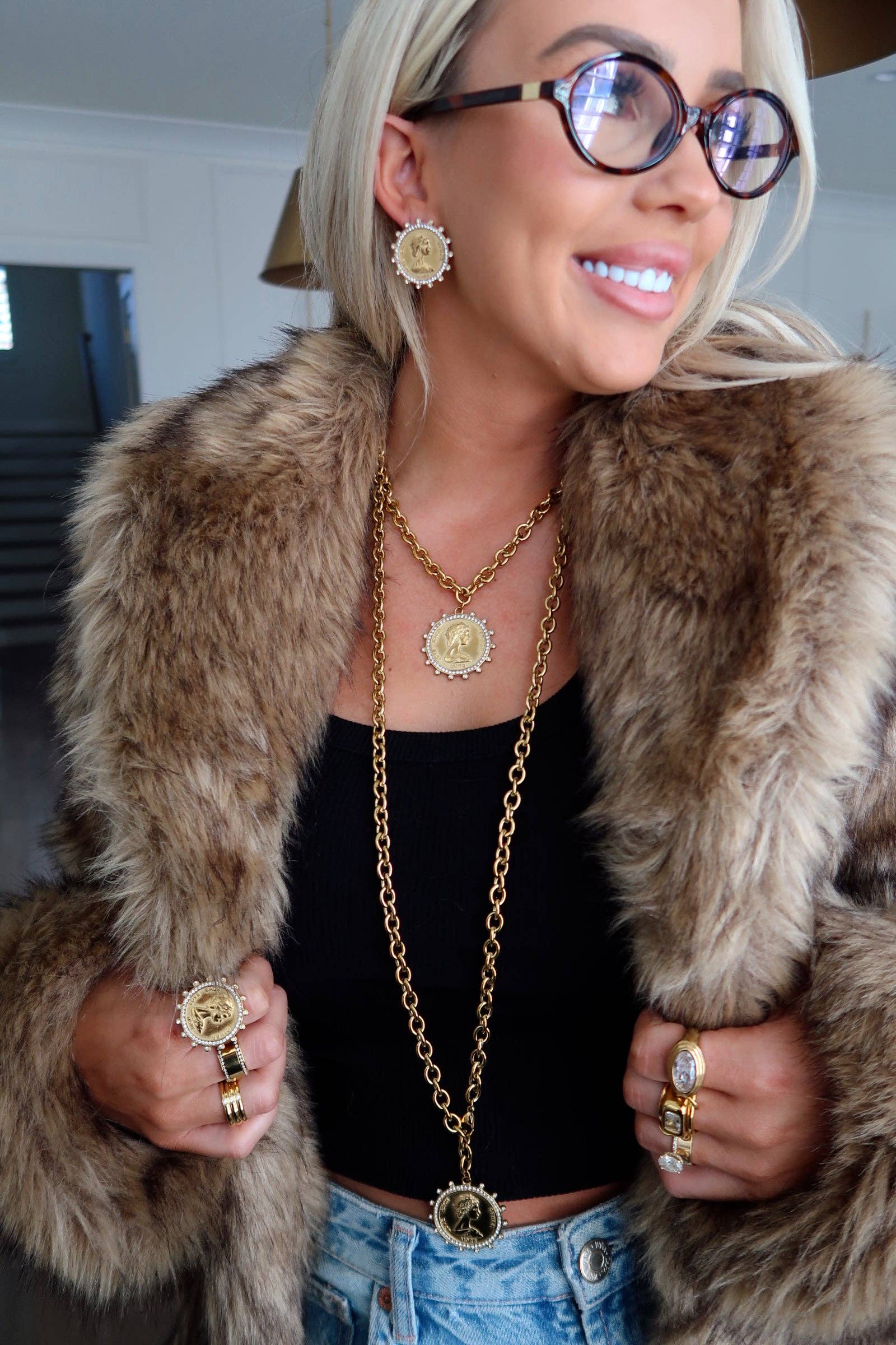 Wholesale BLING COIN RING for your store - Faire