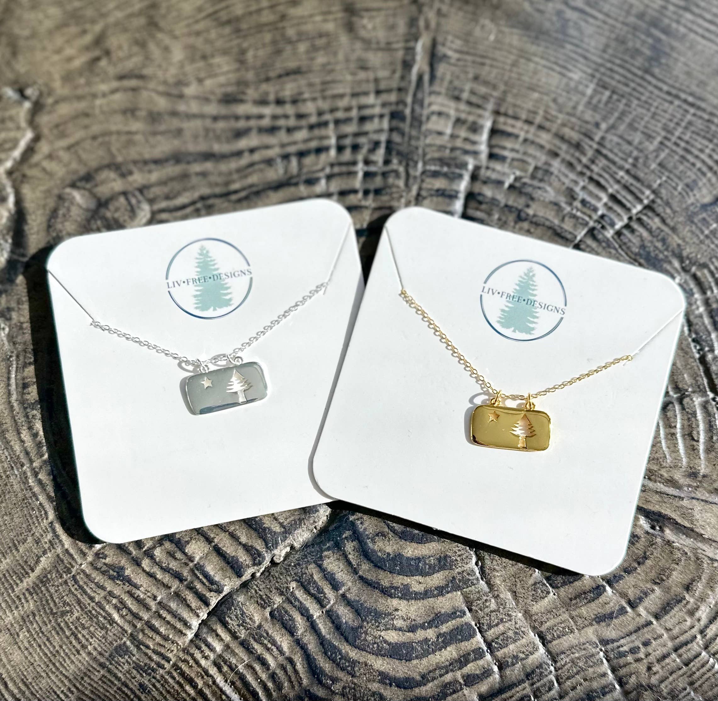 Wholesale Maine Dirigo Necklace - Silver for your store - Faire